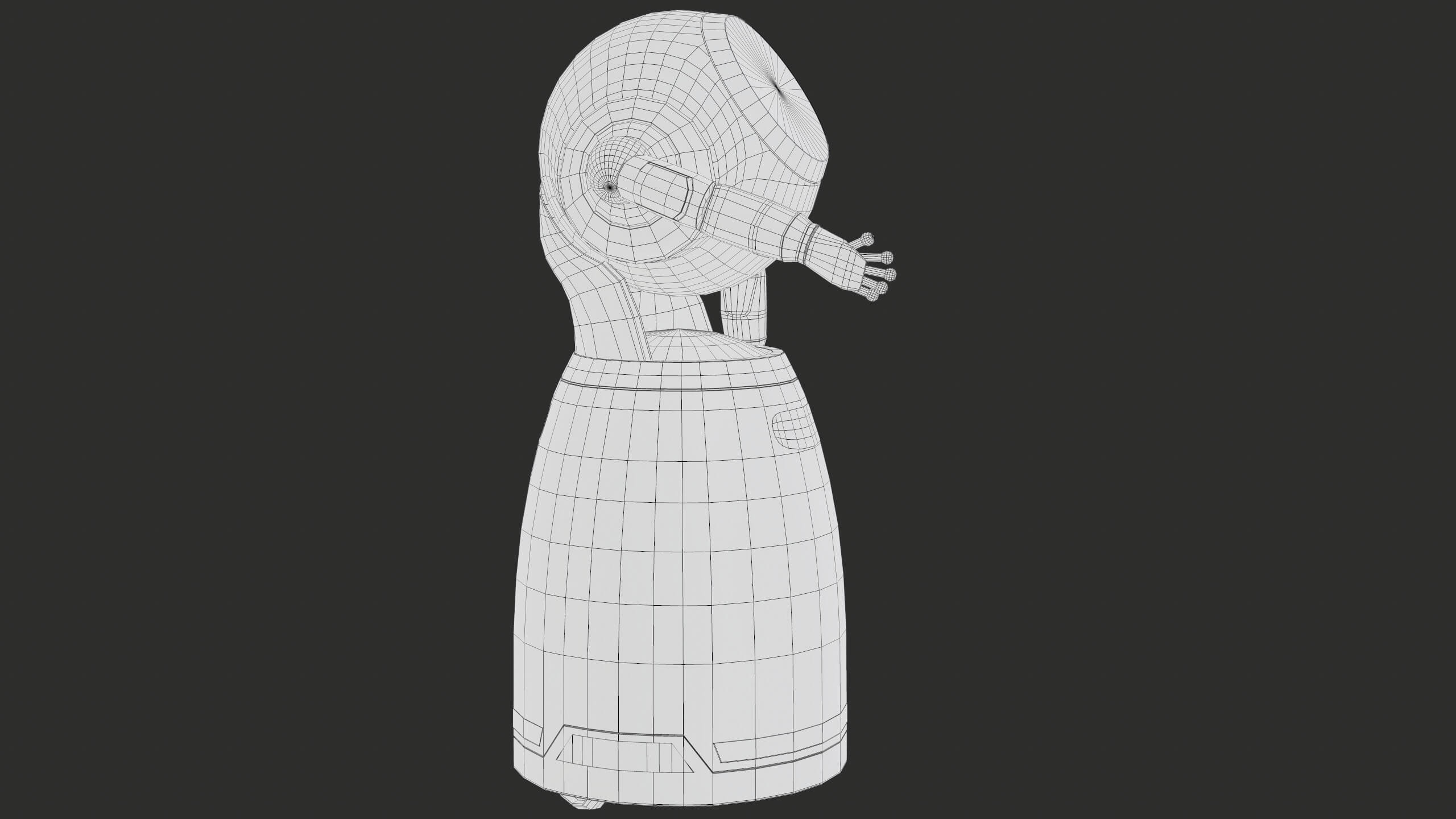 Promotional Robot Cruzr PBR - 3D Model by Locus Models