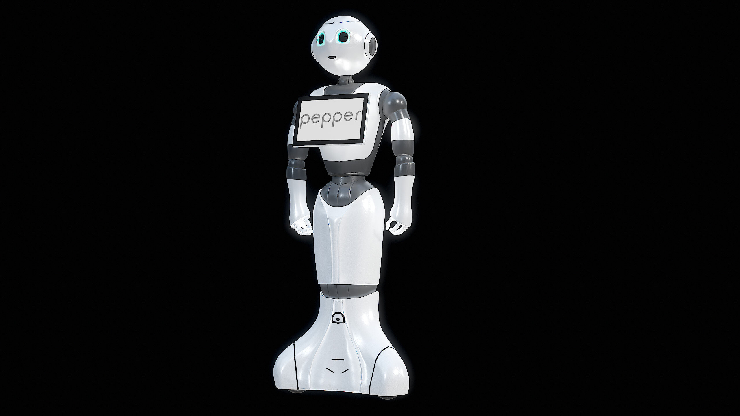 Robot Pepper PBR - 3D Model by Locus Models