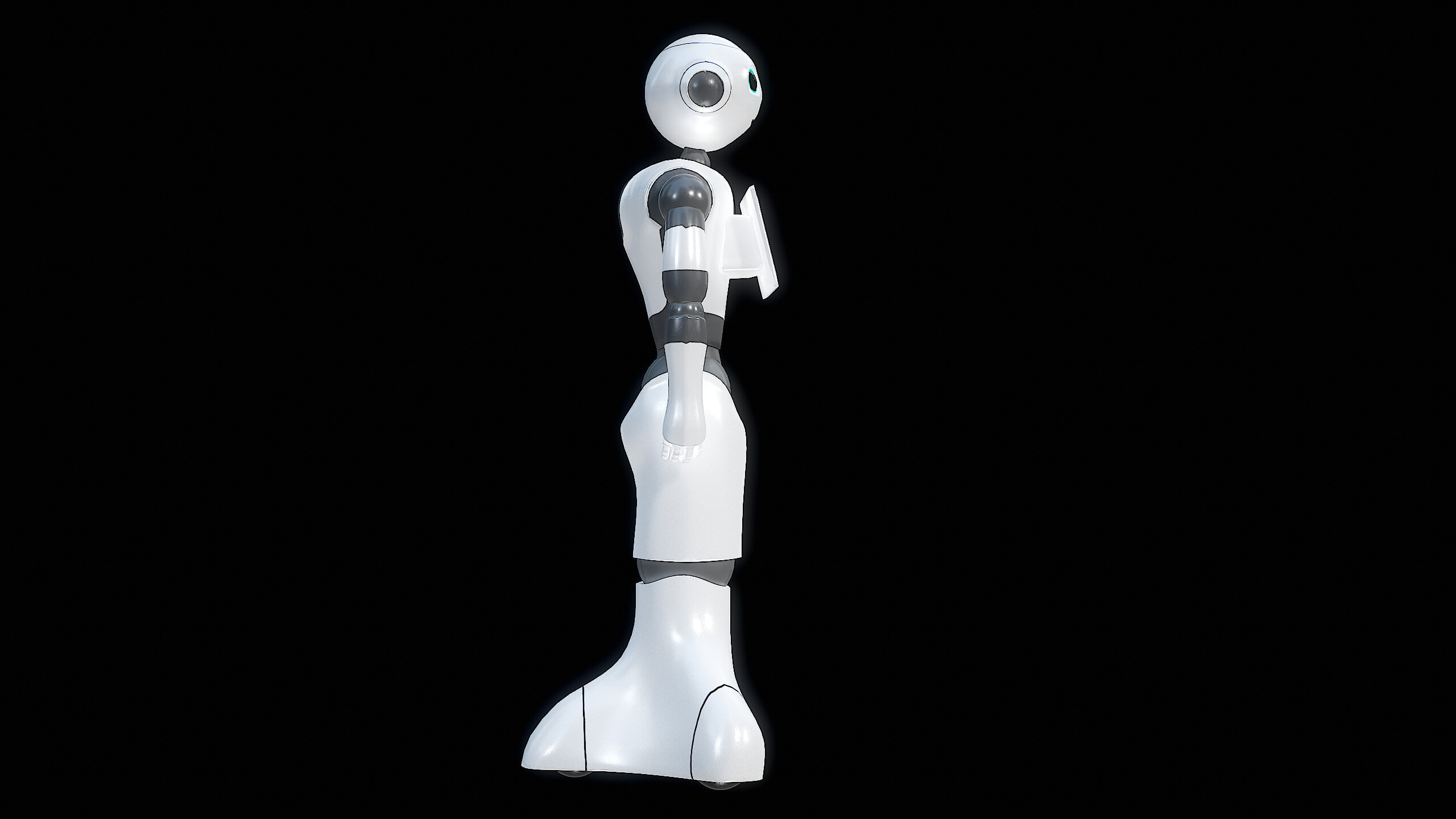 Robot Pepper PBR - 3D Model by Locus Models