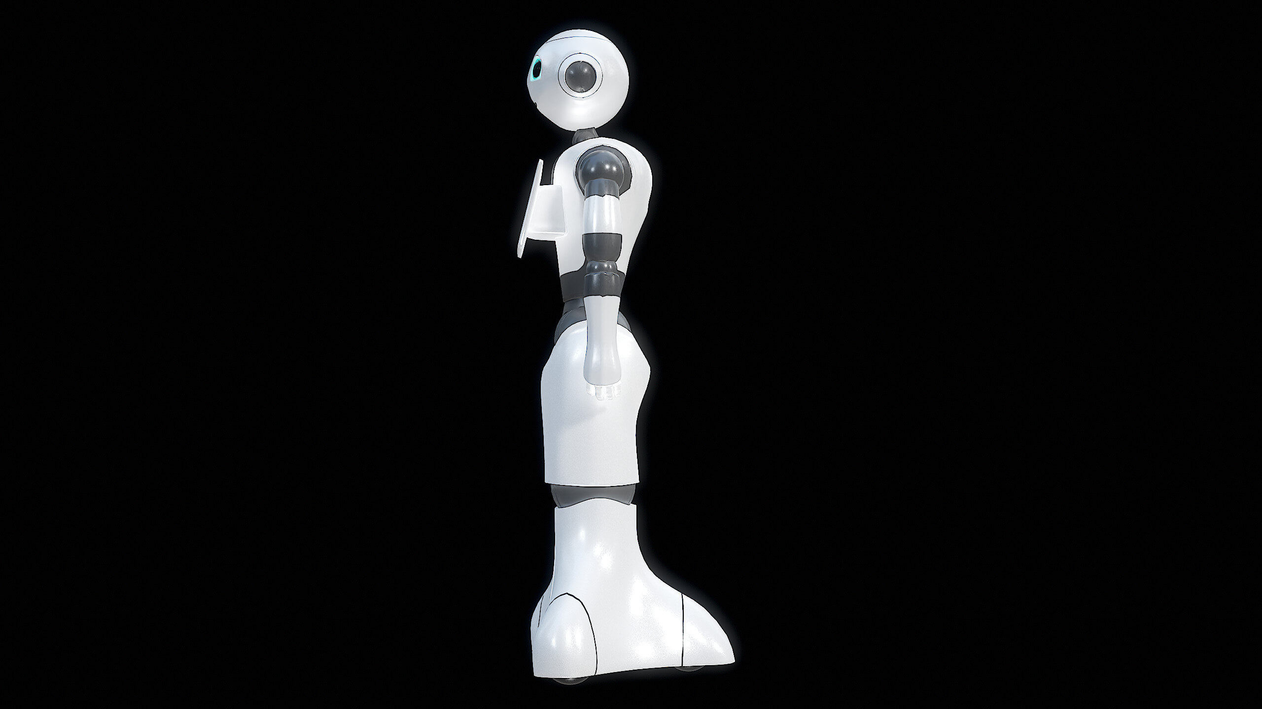 Robot Pepper PBR - 3D Model by Locus Models