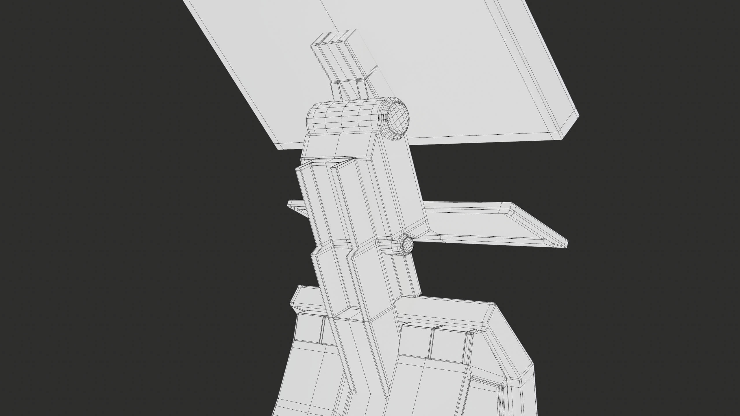 Sci-Fi Computer Terminal Game Ready PBR 3D Model by Locus Models