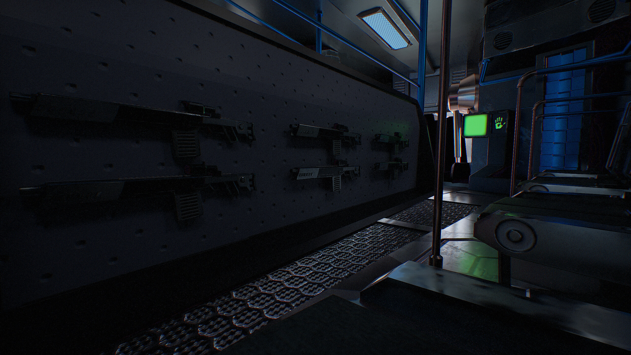 Sci-Fi Dropship PBR Game Ready 3D Model by Locus Models