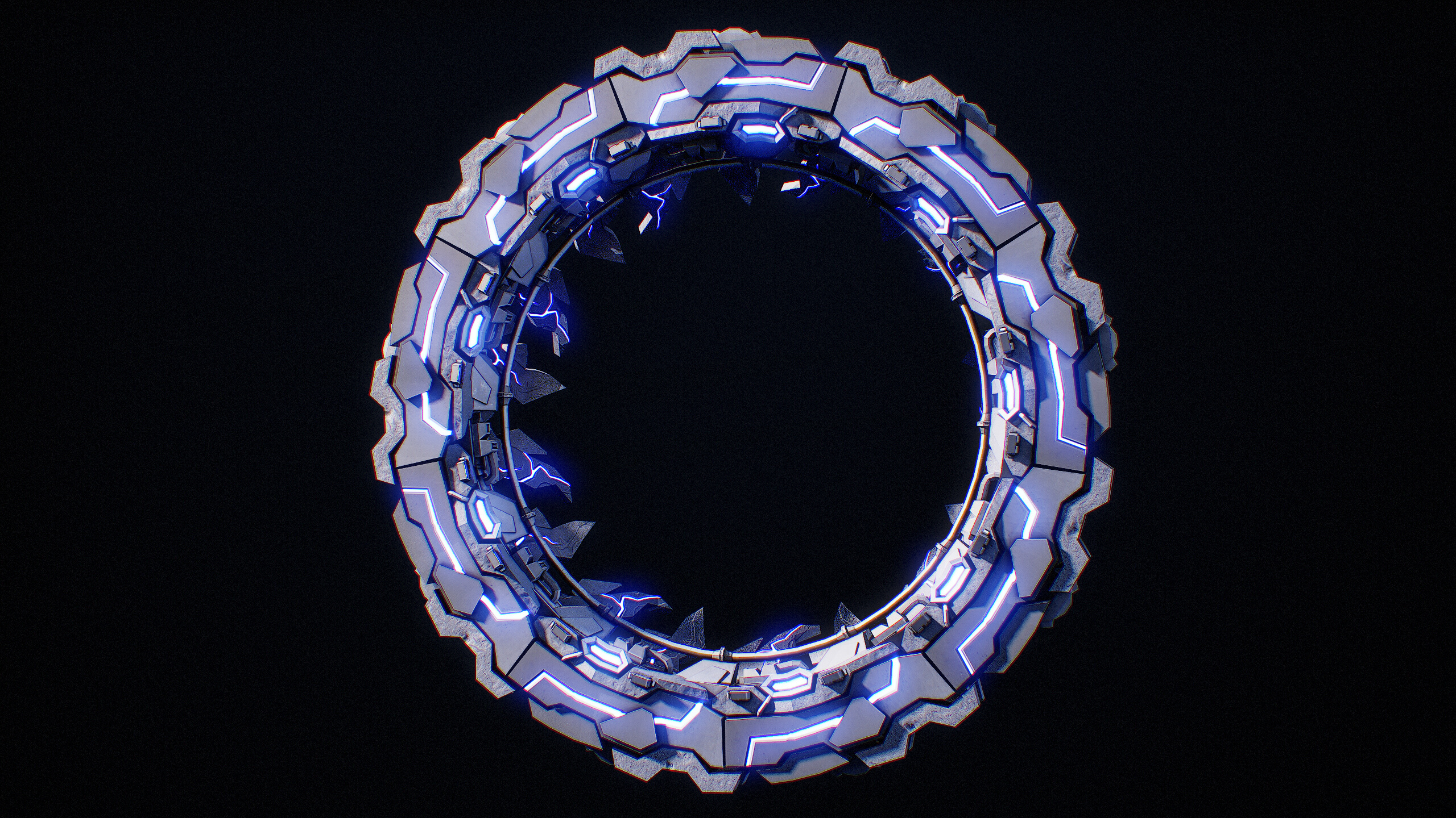 X3 Sci-Fi Stargates PBR Package by Locus Models