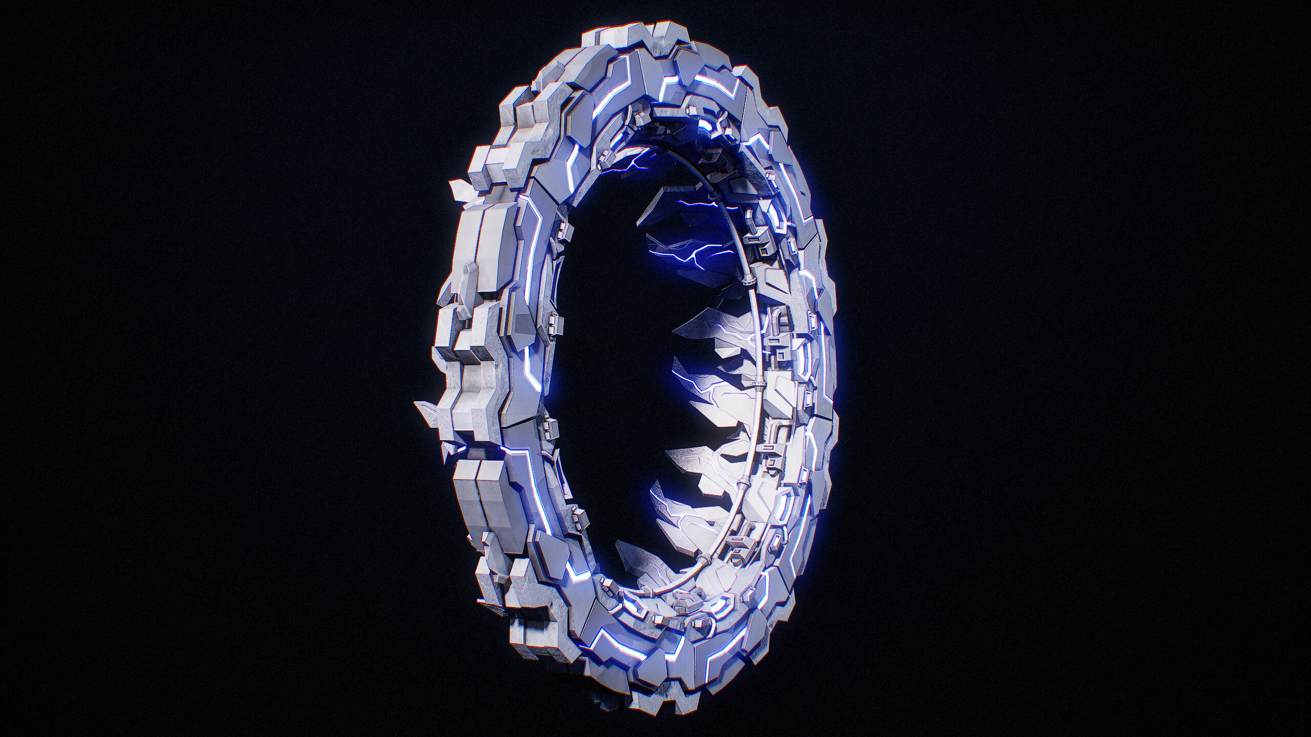 X3 Sci-Fi Stargates PBR Package by Locus Models