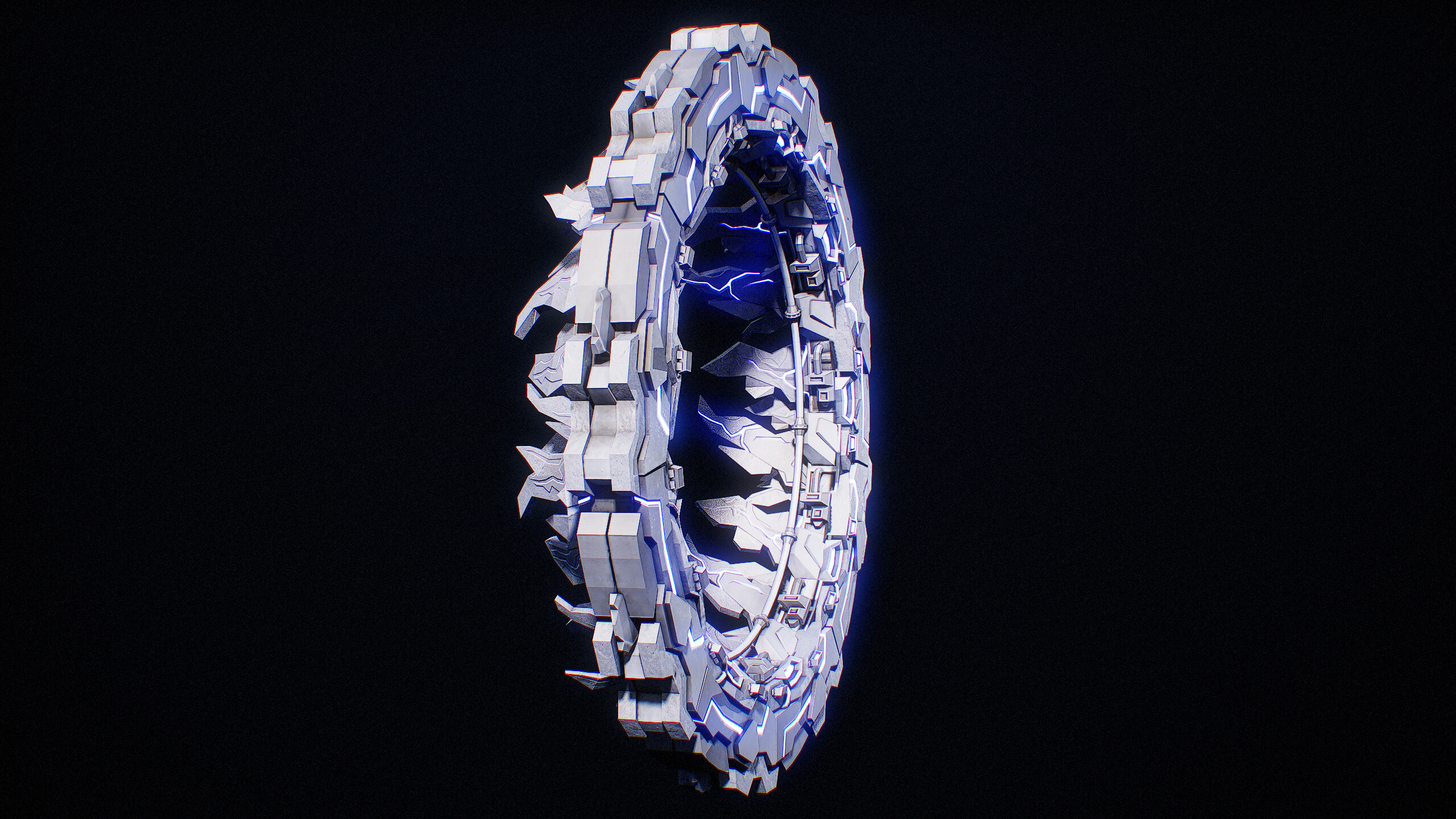 X3 Sci-Fi Stargates PBR Package by Locus Models