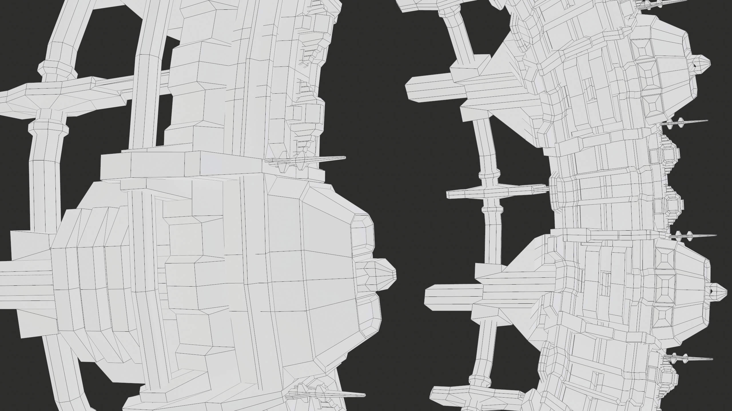 Sci-Fi Stargate Type 2 PBR 3D Model by Locus Models