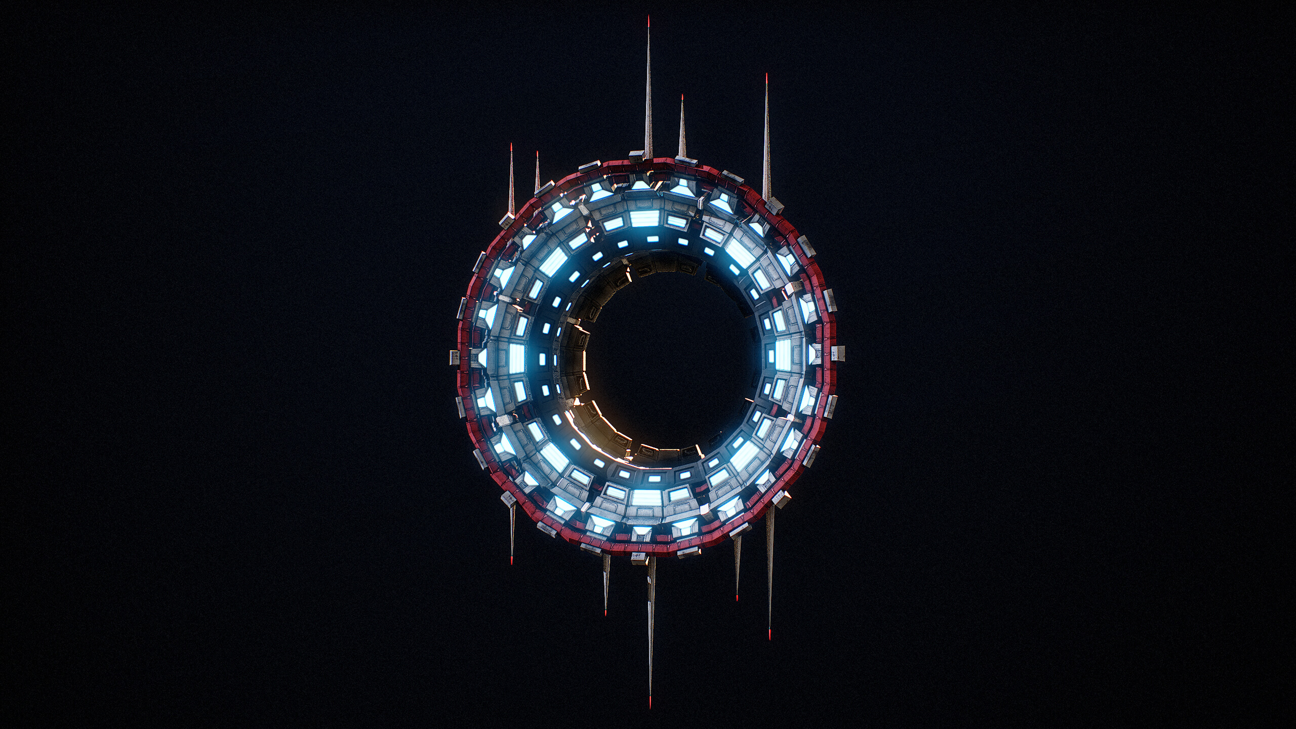 X3 Sci-Fi Stargates PBR Package by Locus Models