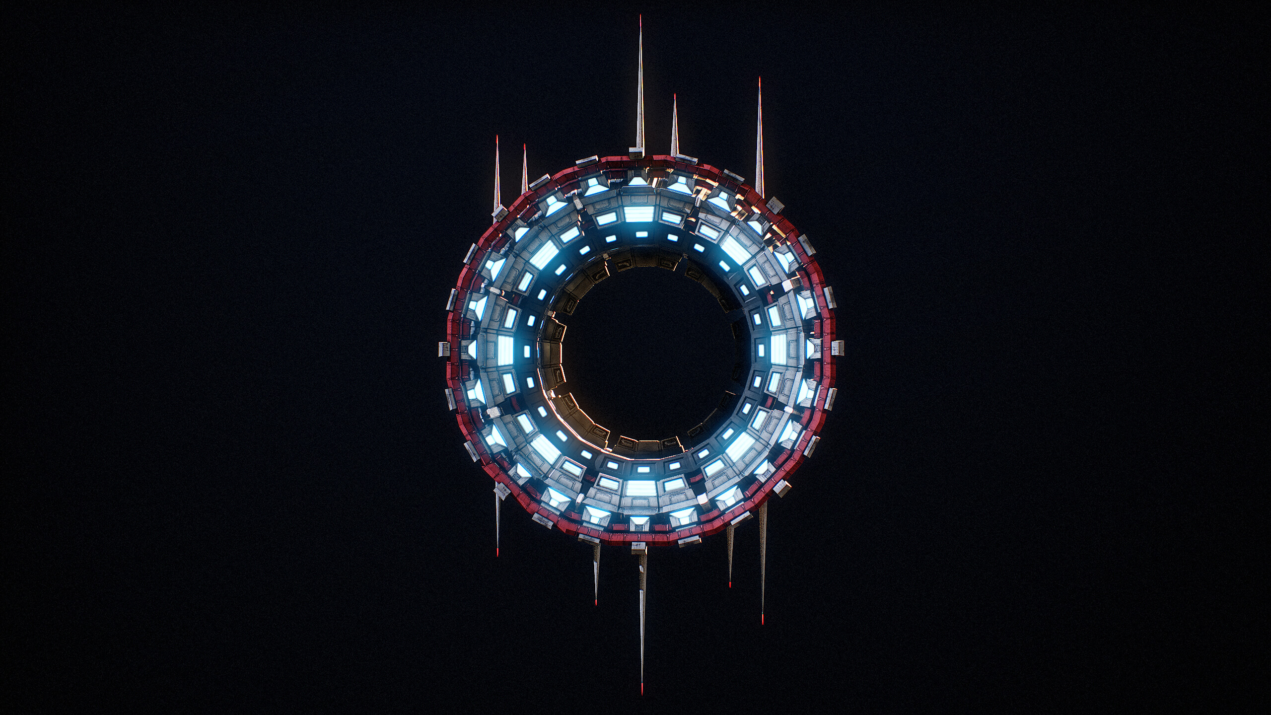 X3 Sci-Fi Stargates PBR Package by Locus Models