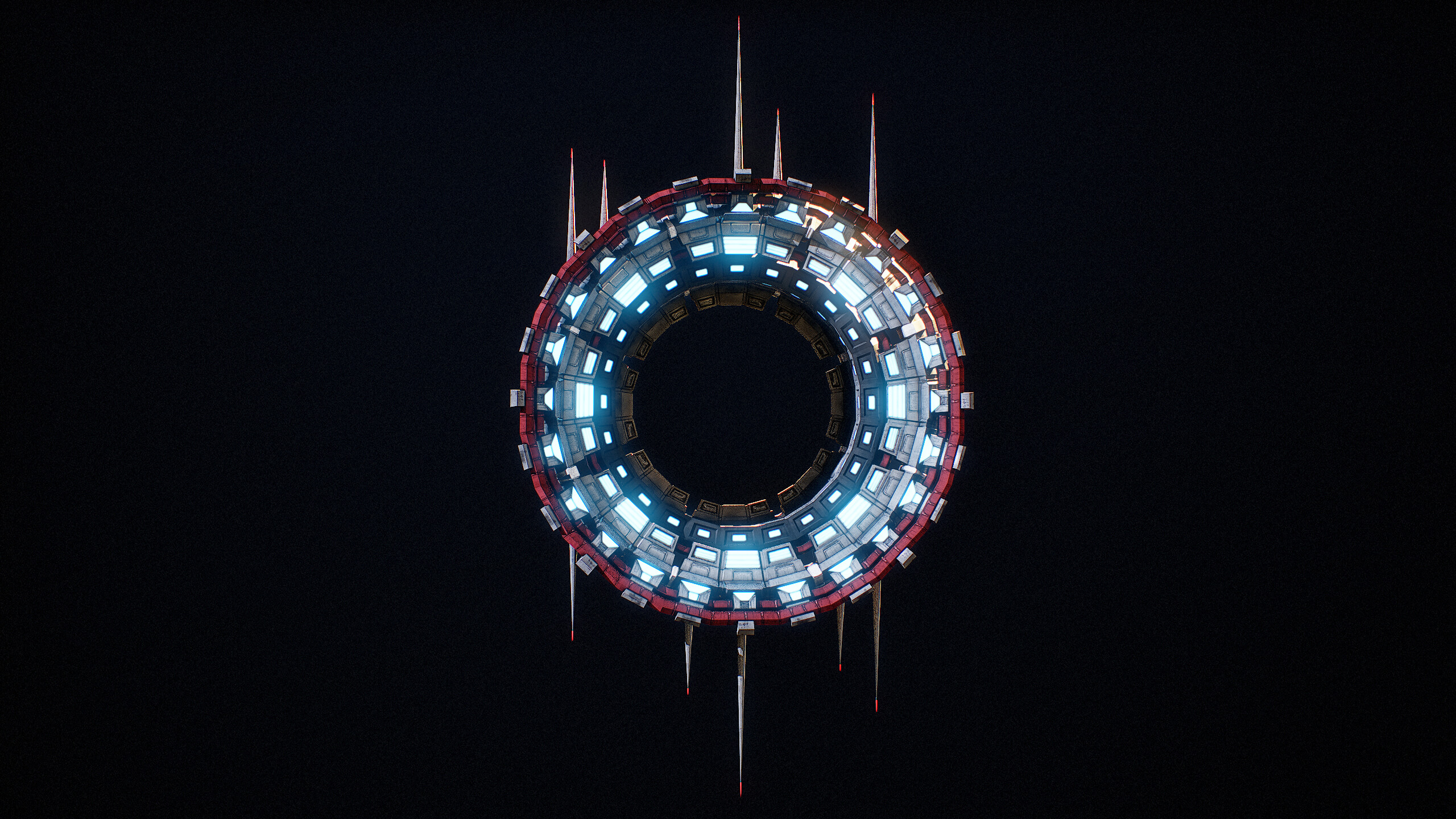 X3 Sci-Fi Stargates PBR Package by Locus Models