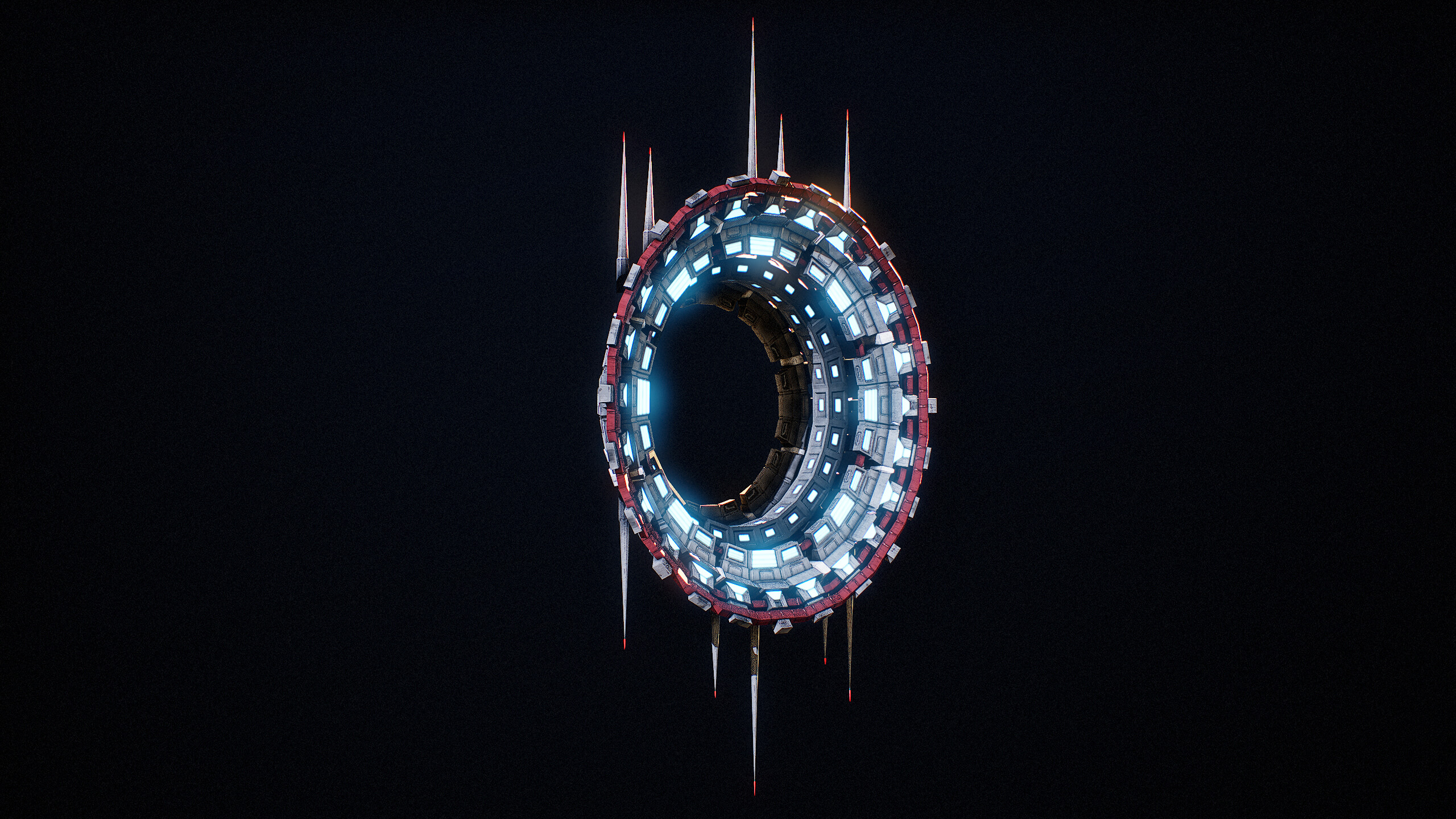 X3 Sci-Fi Stargates PBR Package by Locus Models