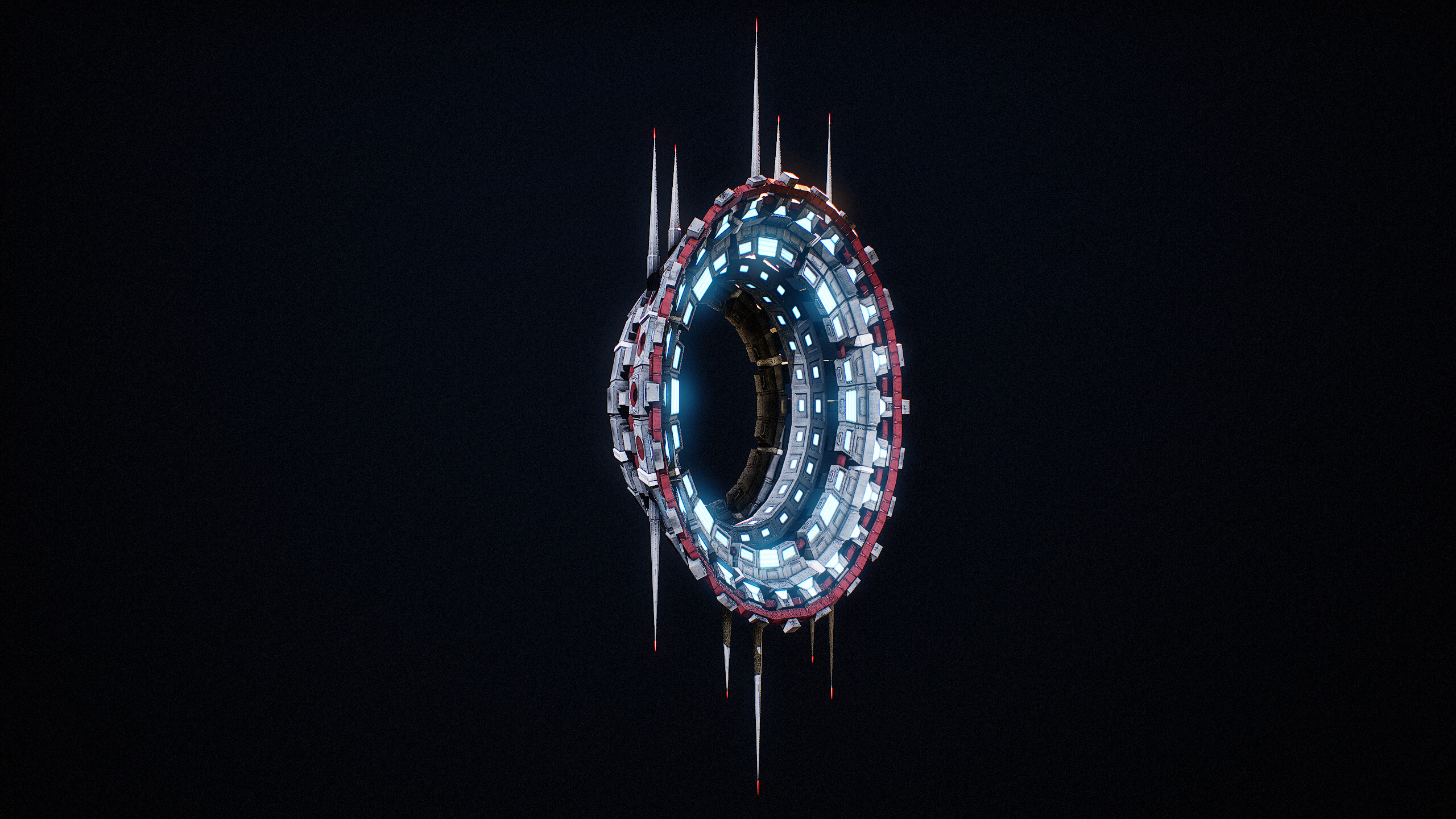 X3 Sci-Fi Stargates PBR Package by Locus Models