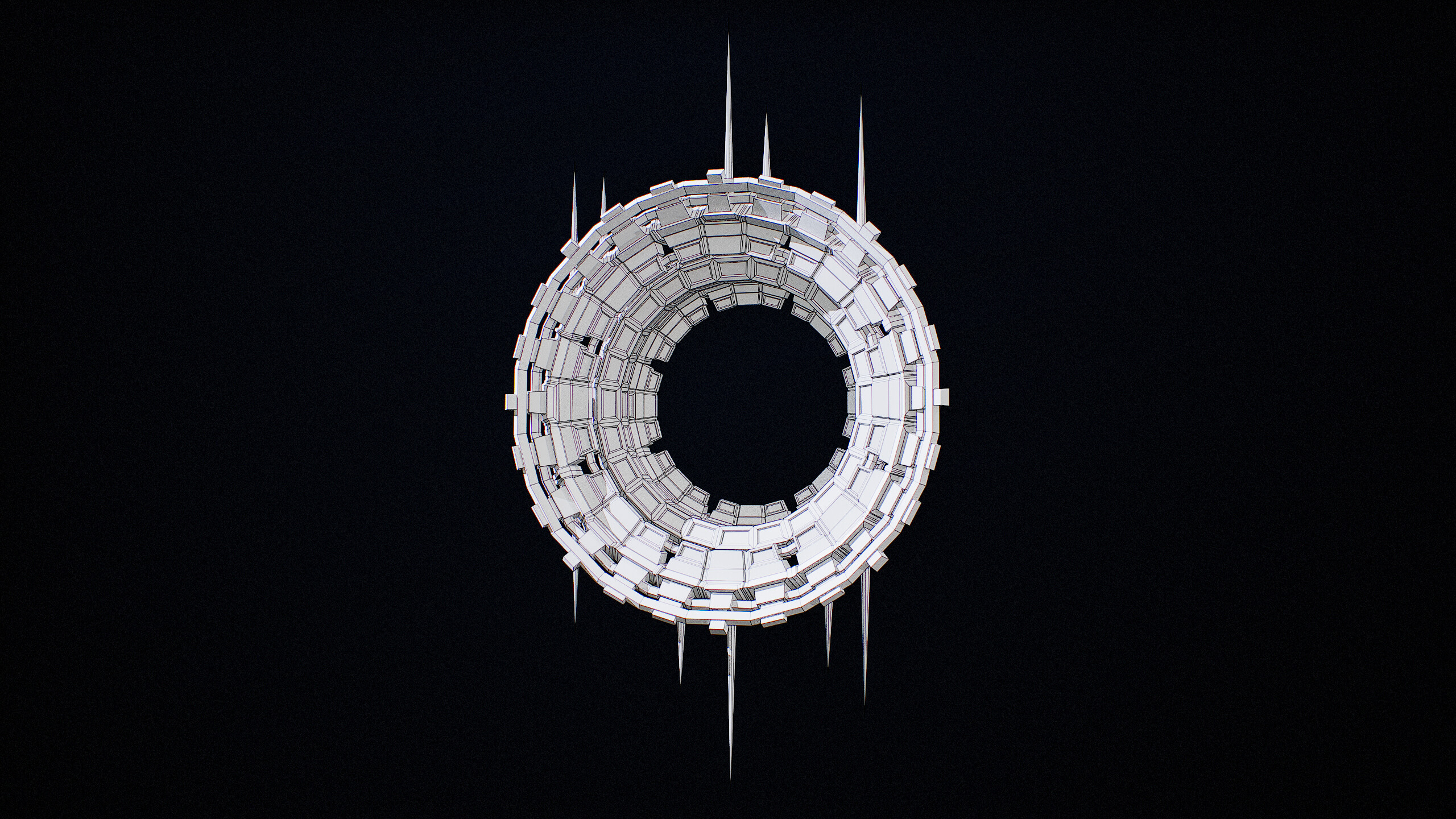 Sci-Fi Stargate Type 3 PBR 3D Model by Locus Models