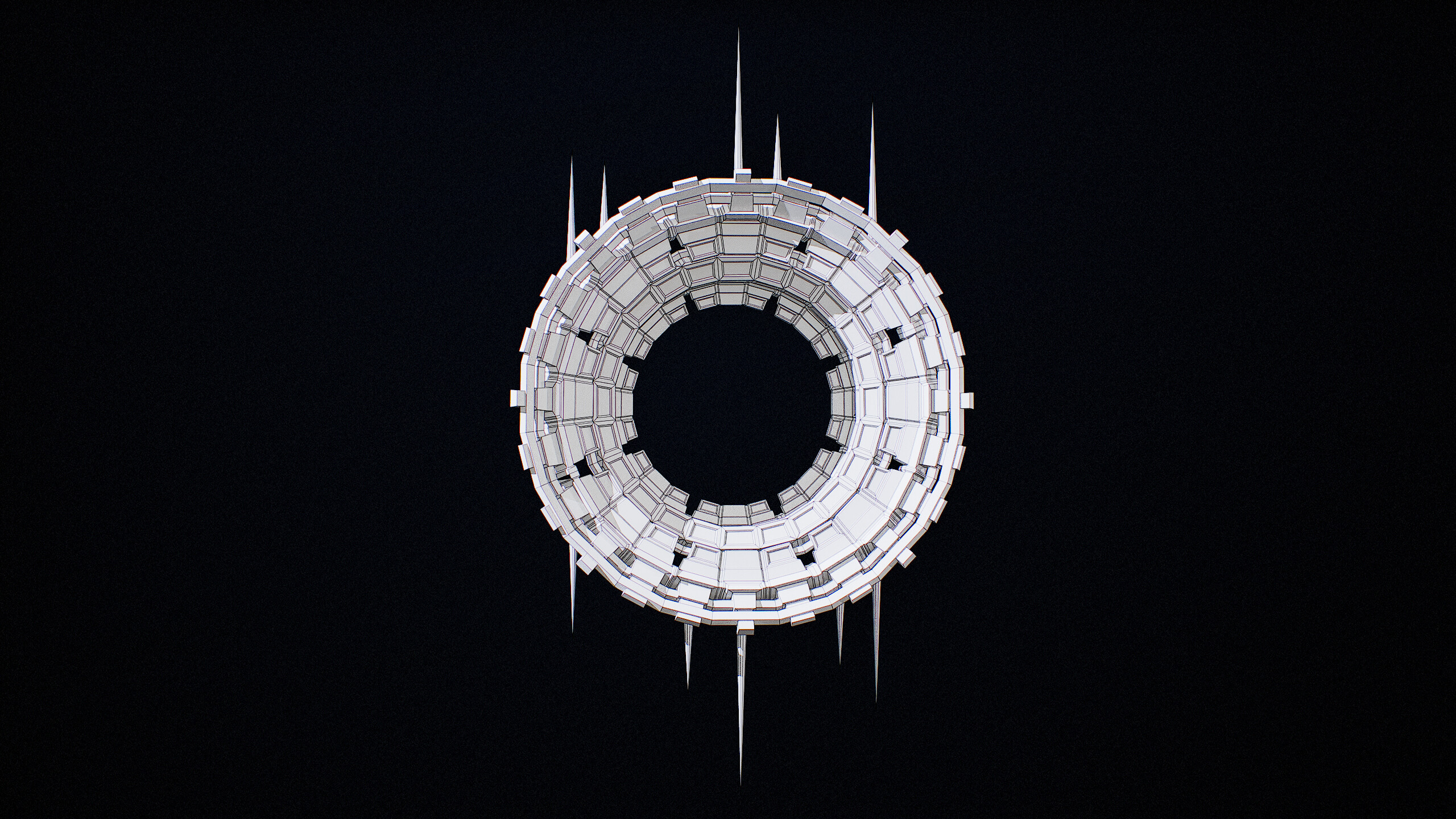 Sci-Fi Stargate Type 3 PBR 3D Model by Locus Models