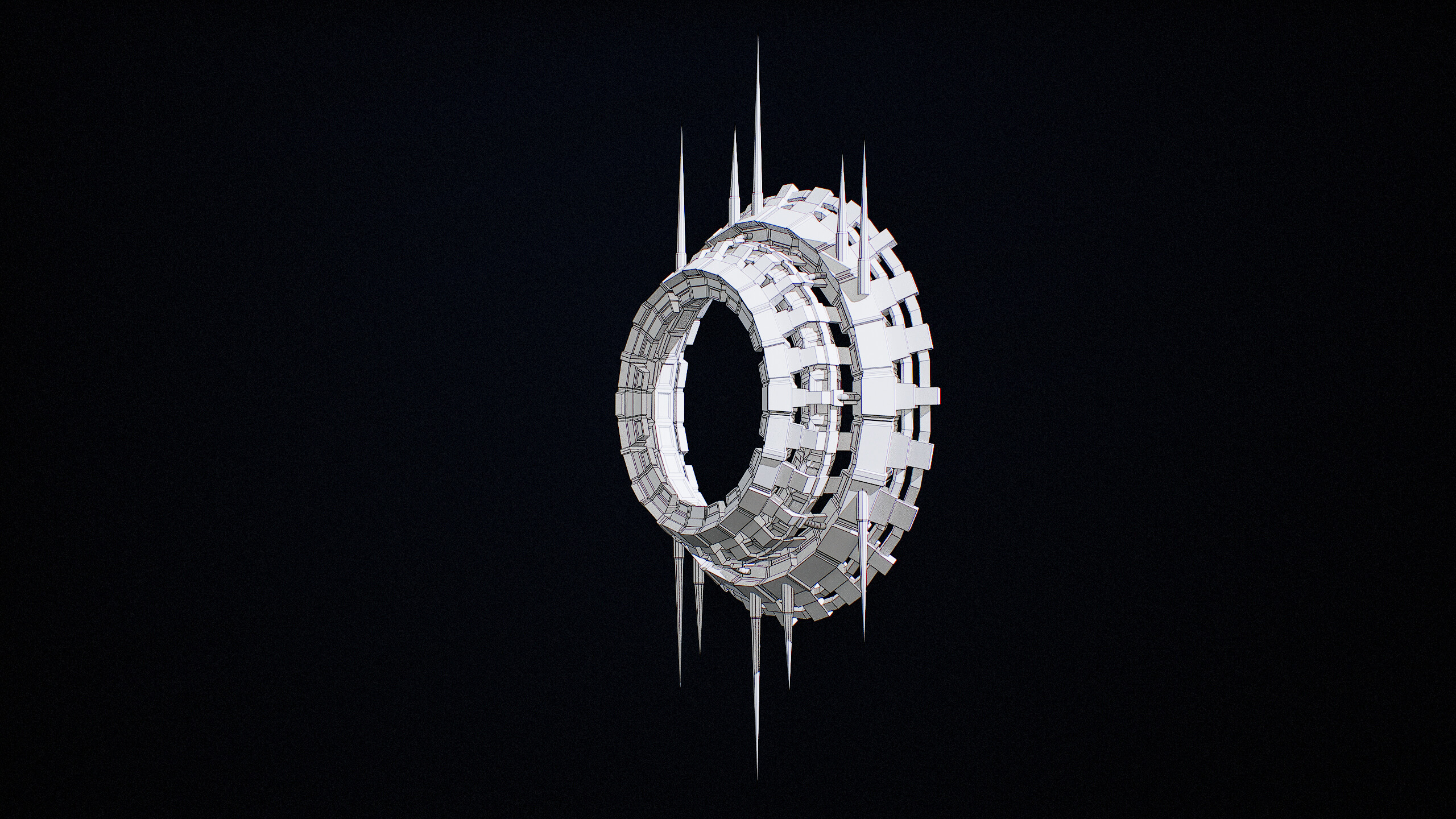 Sci-Fi Stargate Type 3 PBR 3D Model by Locus Models