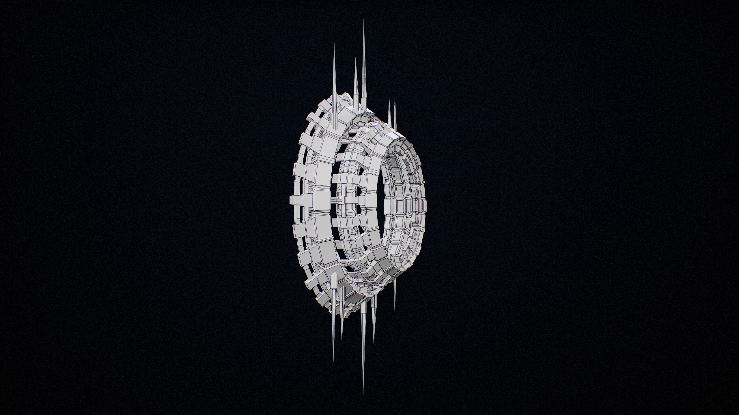 Sci-Fi Stargate Type 3 PBR 3D Model by Locus Models