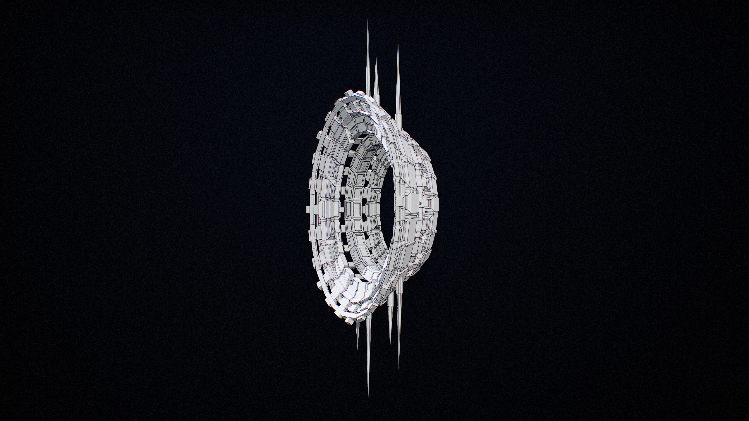 Sci-Fi Stargate Type 3 PBR 3D Model by Locus Models