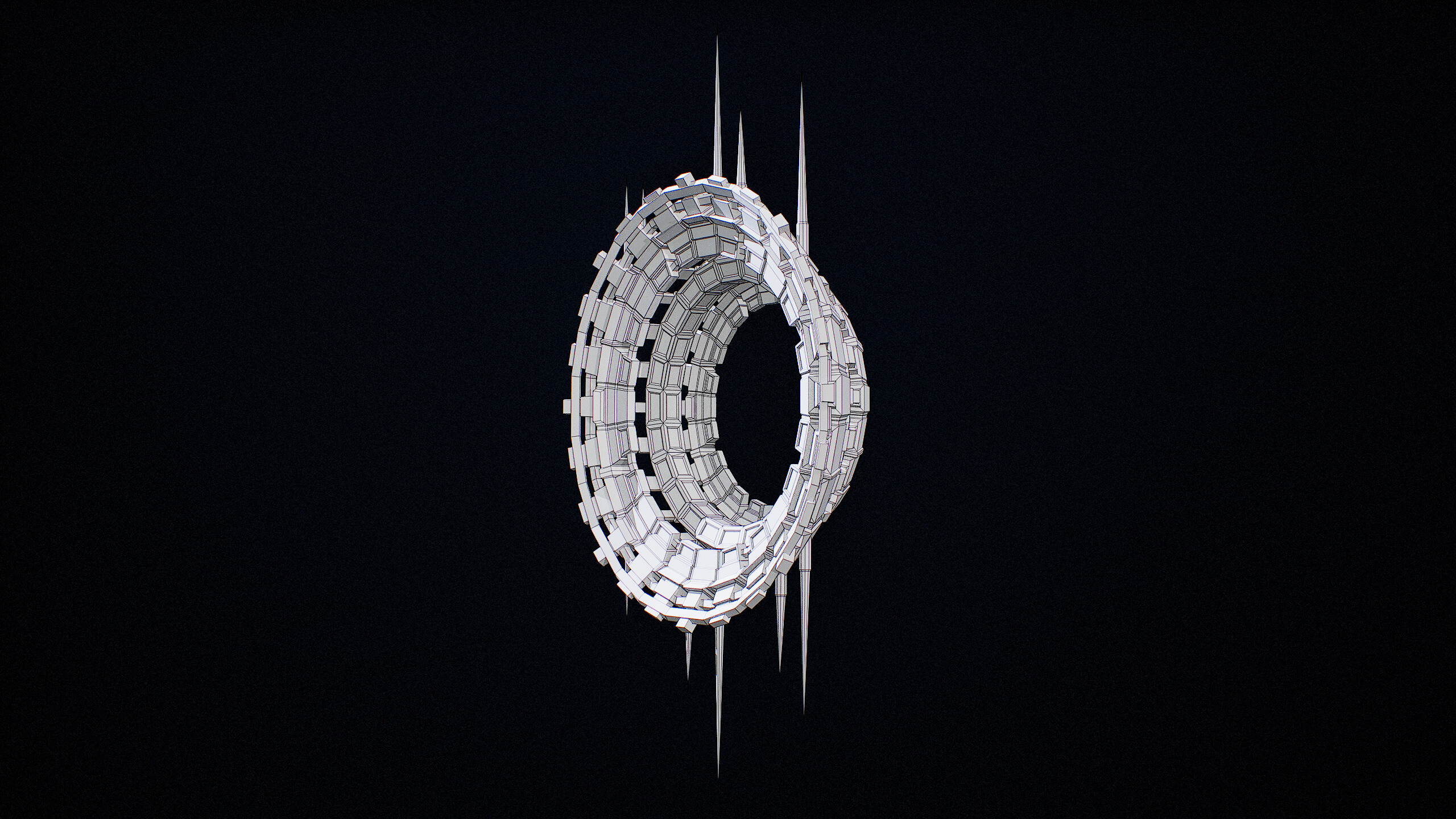 Sci-Fi Stargate Type 3 PBR 3D Model by Locus Models