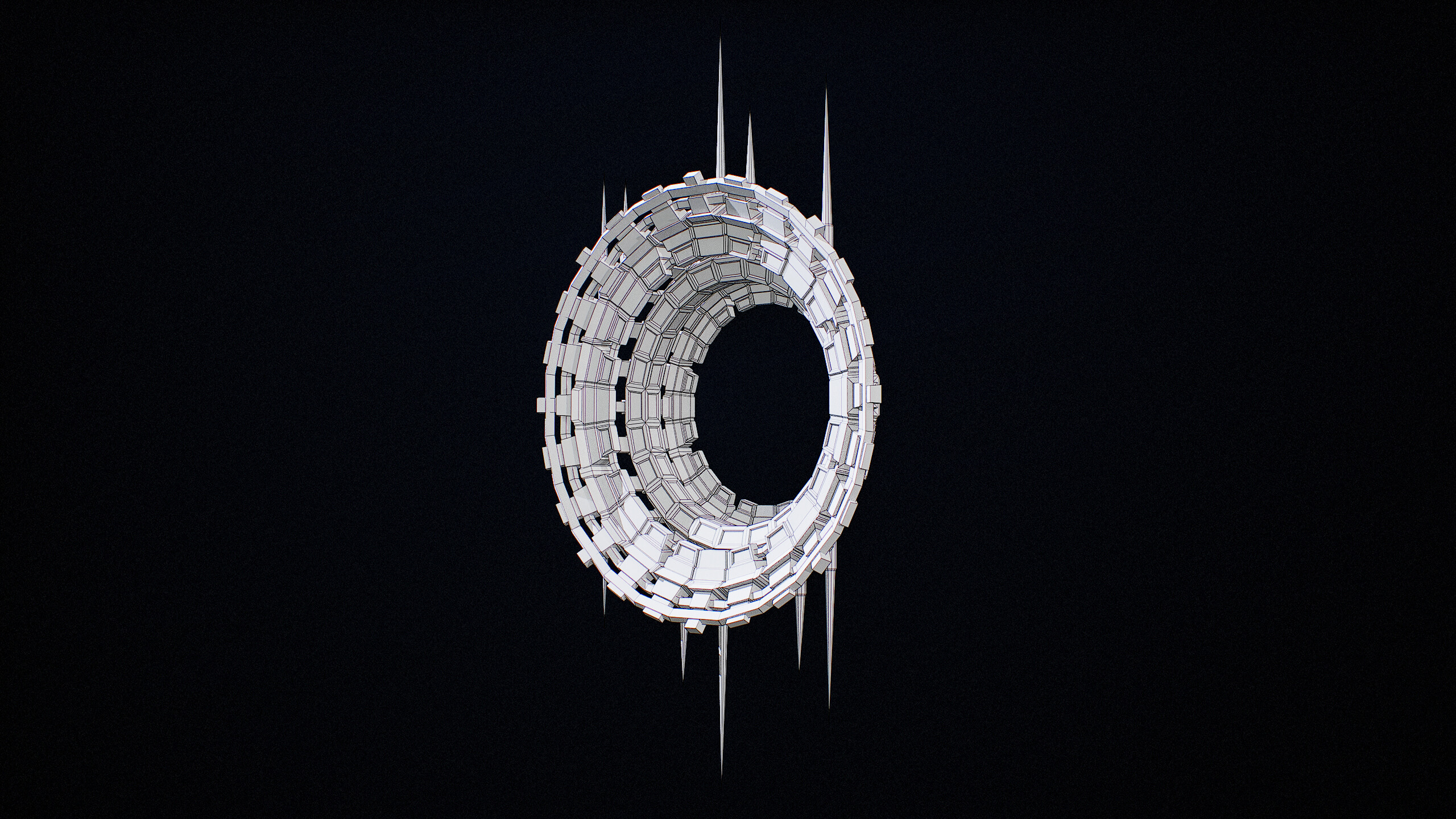 Sci-Fi Stargate Type 3 PBR 3D Model by Locus Models