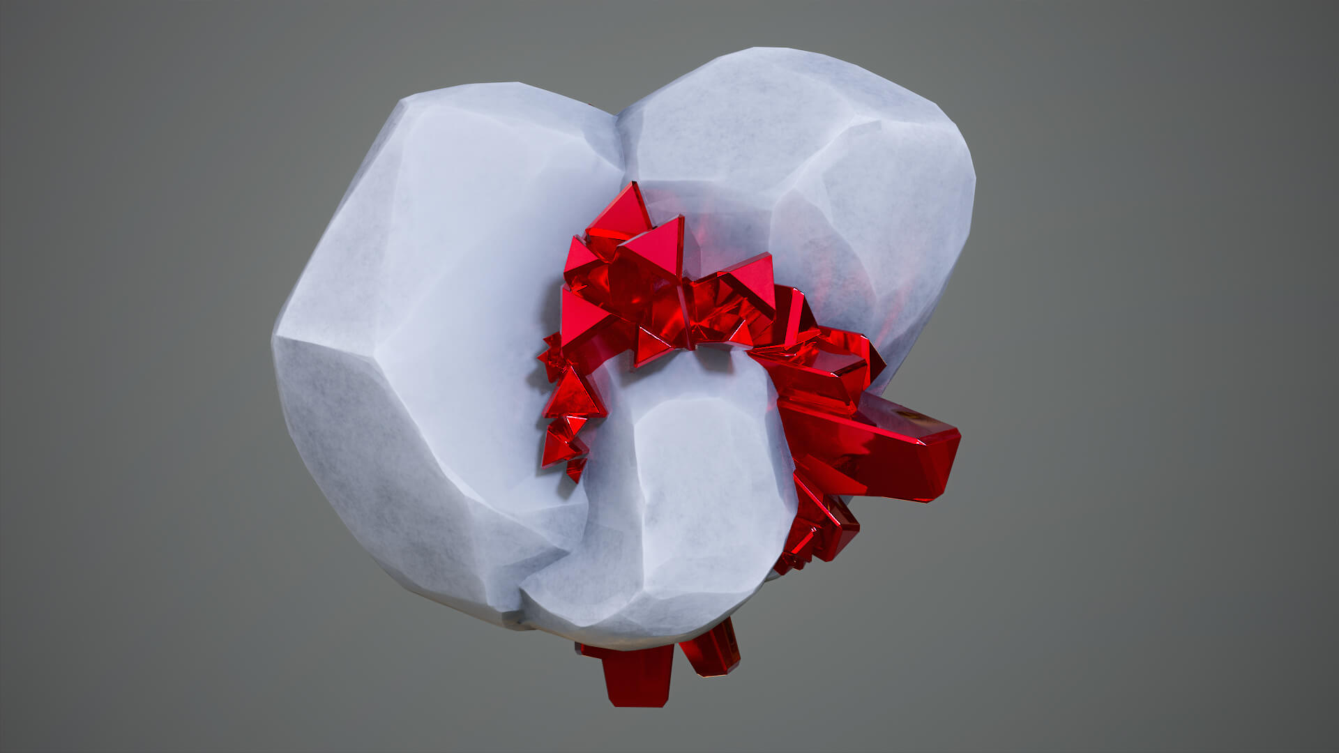 X3 Stylized Cartoon Ore and Crystals Minerals Package by Locus Models