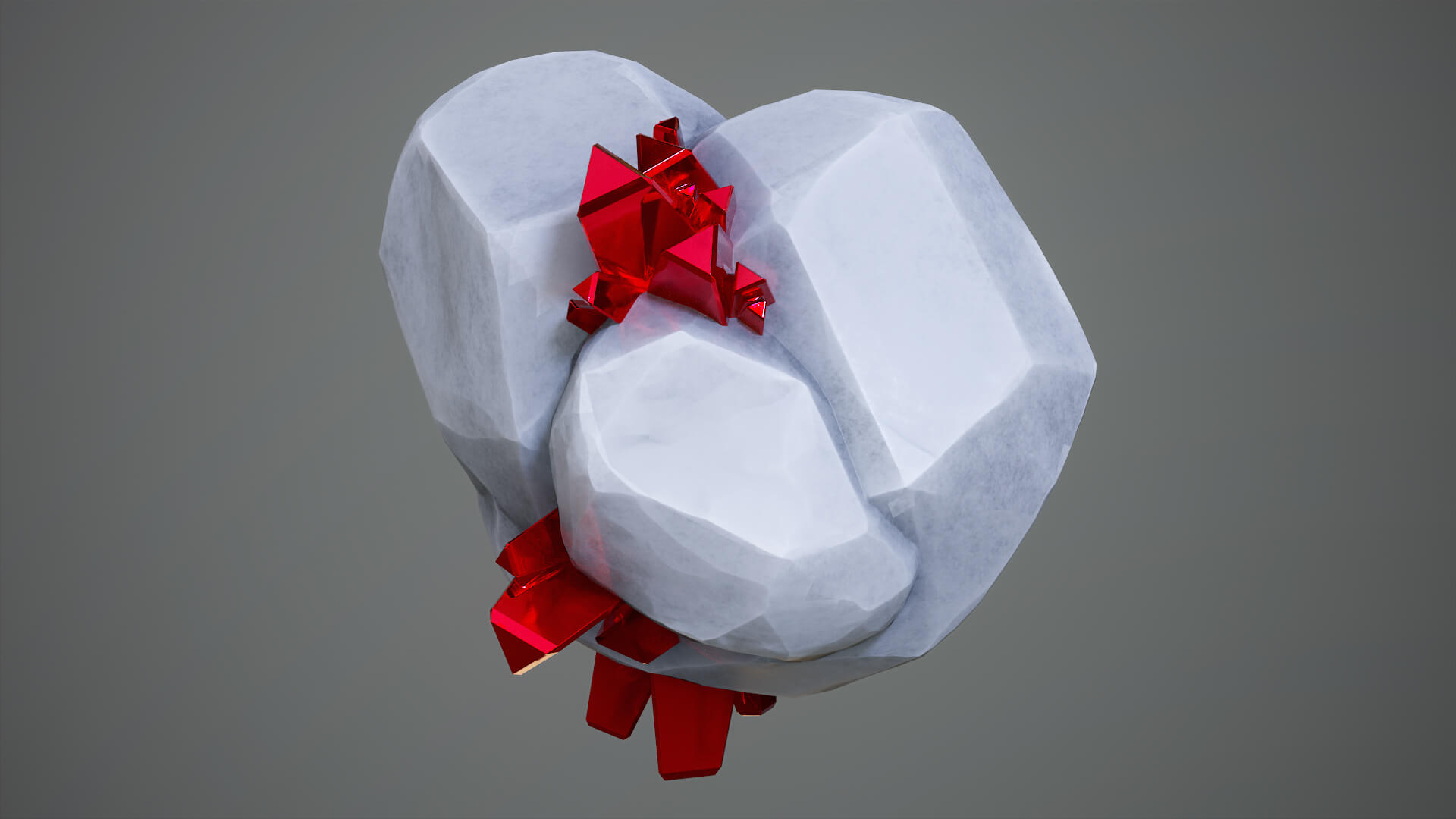 X3 Stylized Cartoon Ore and Crystals Minerals Package by Locus Models