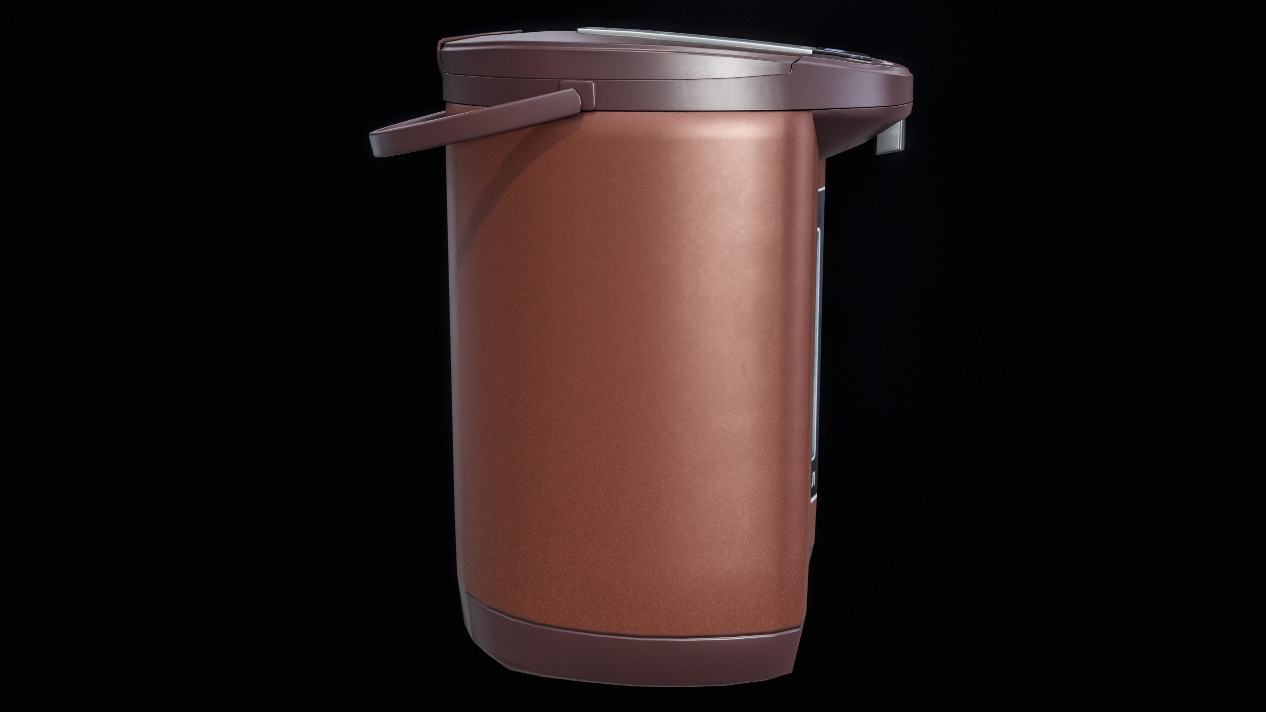 Thermo Pot Kitchen Water Electric Boiler PBR - 3D Model by Locus Models