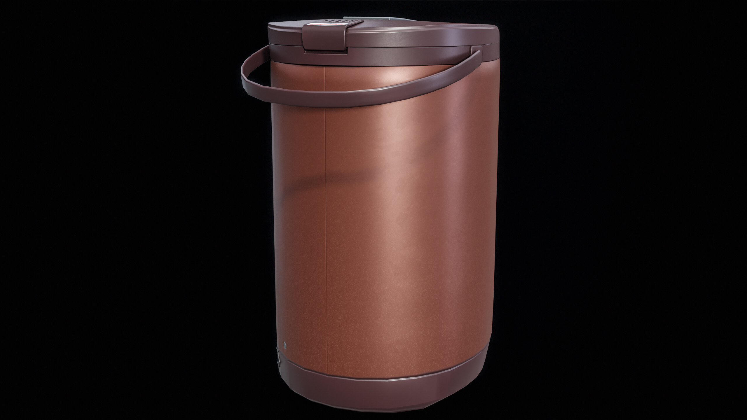 Thermo Pot Kitchen Water Electric Boiler PBR - 3D Model by Locus Models