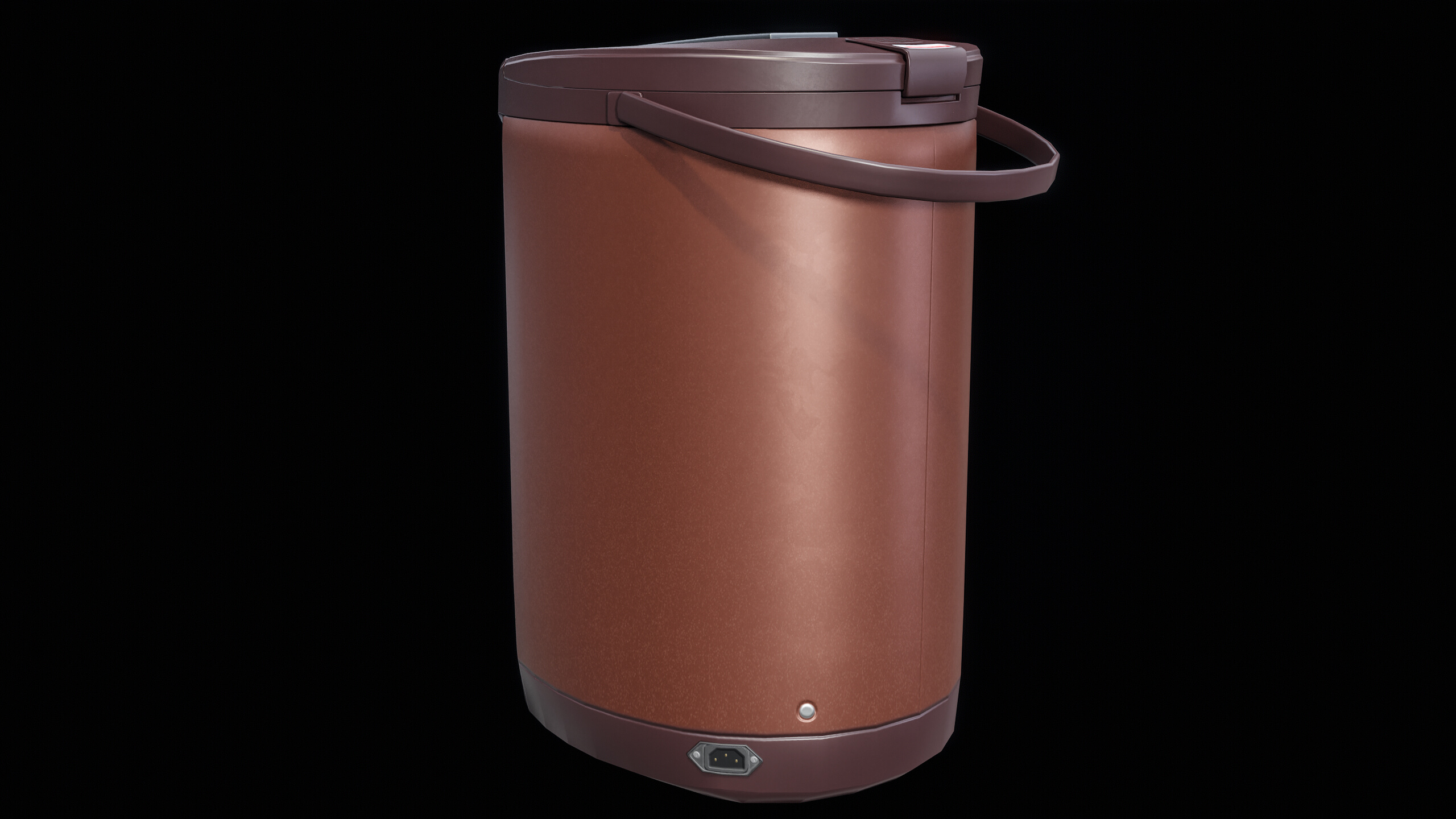 Thermo Pot Kitchen Water Electric Boiler PBR - 3D Model by Locus Models