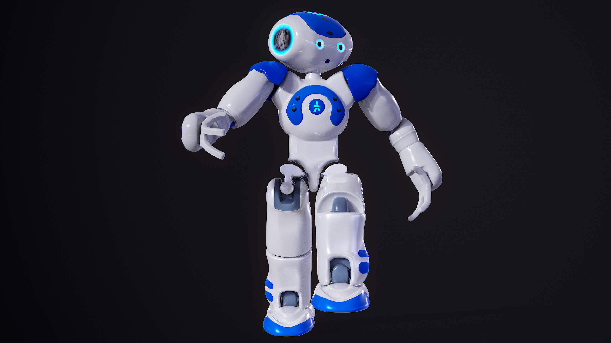Toy Robot Rigged PBR - 3D Model by Locus Models