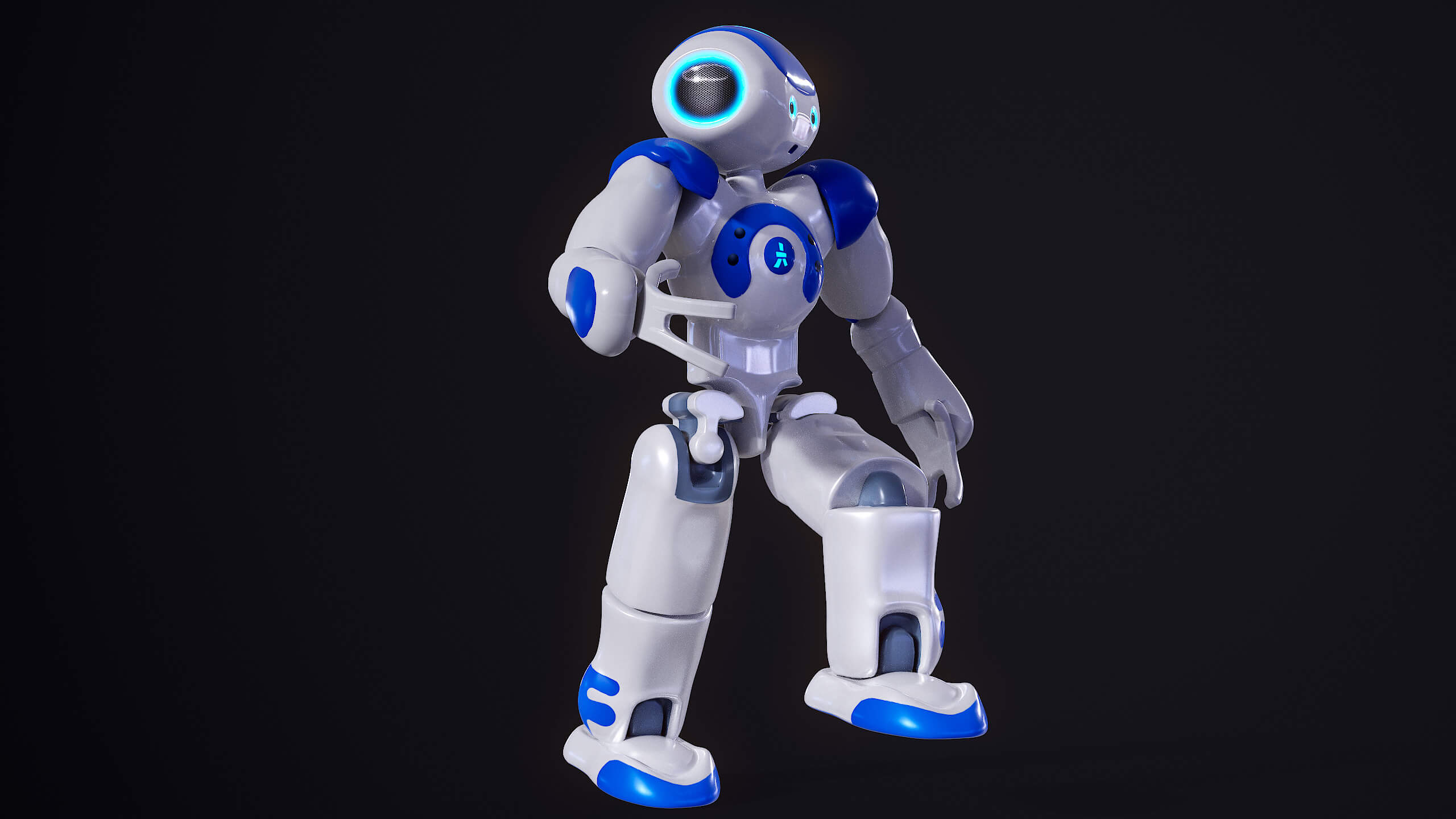 Toy Robot Rigged PBR - 3D Model by Locus Models