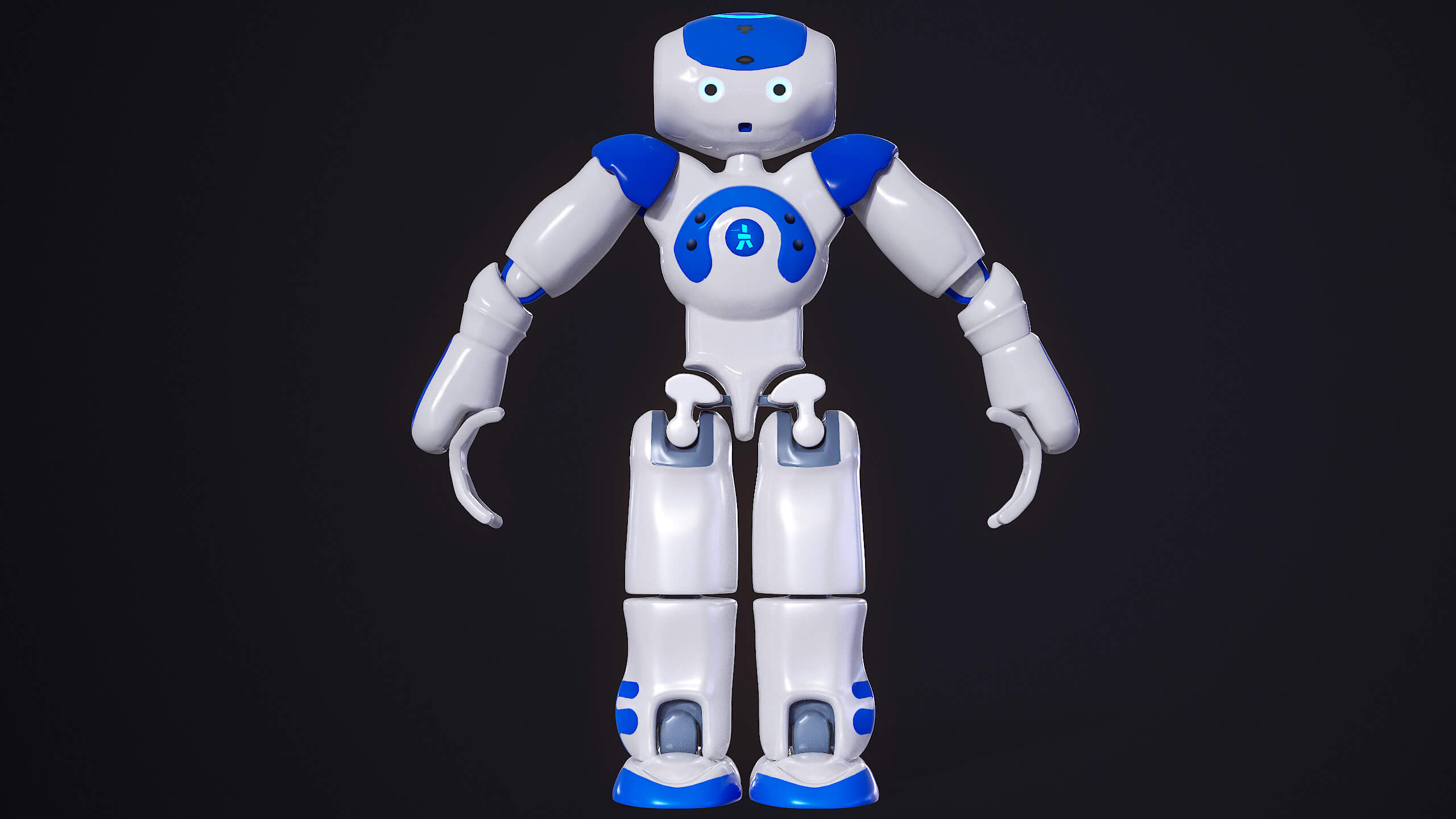 Toy Robot Rigged PBR - 3D Model by Locus Models