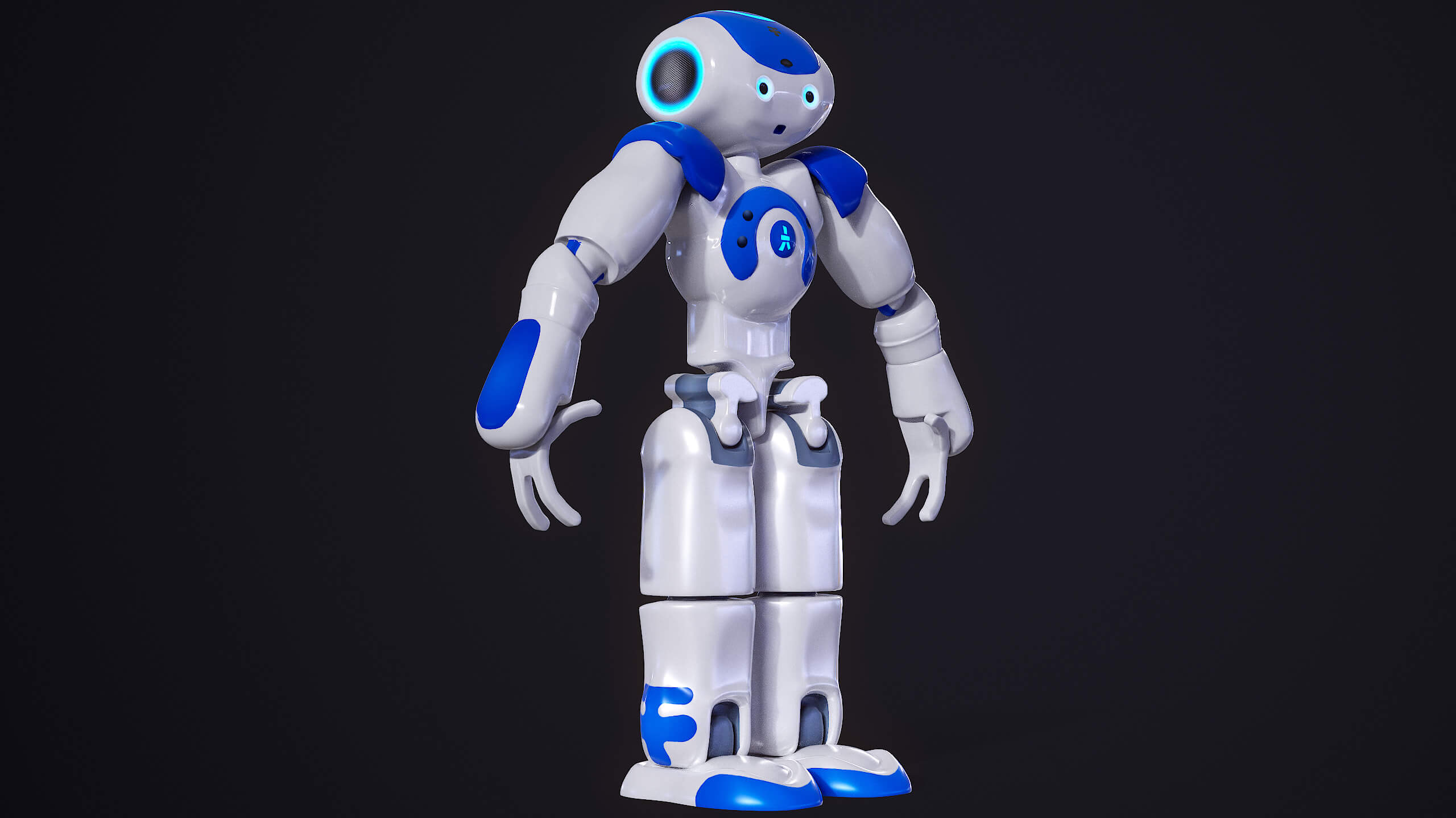 Toy Robot Rigged PBR - 3D Model by Locus Models