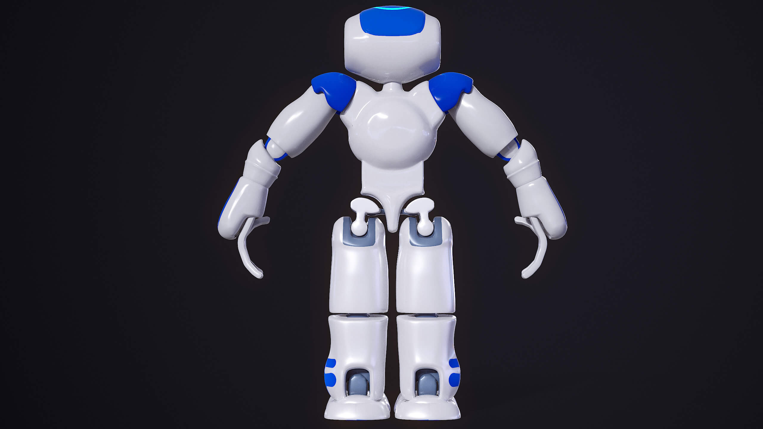 Toy Robot Rigged PBR - 3D Model by Locus Models