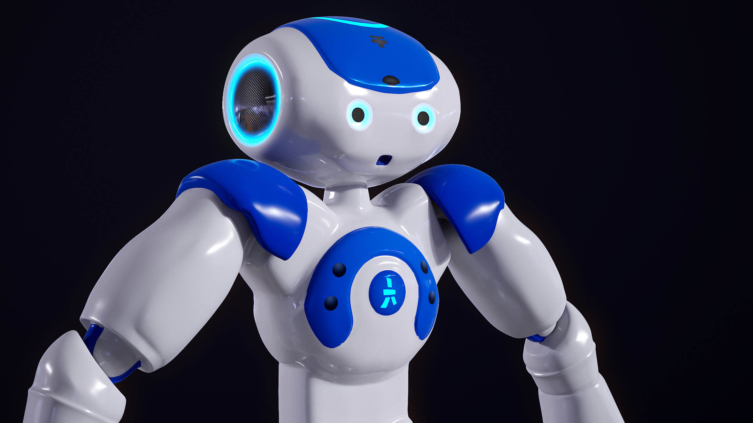 Toy Robot Rigged PBR - 3D Model by Locus Models