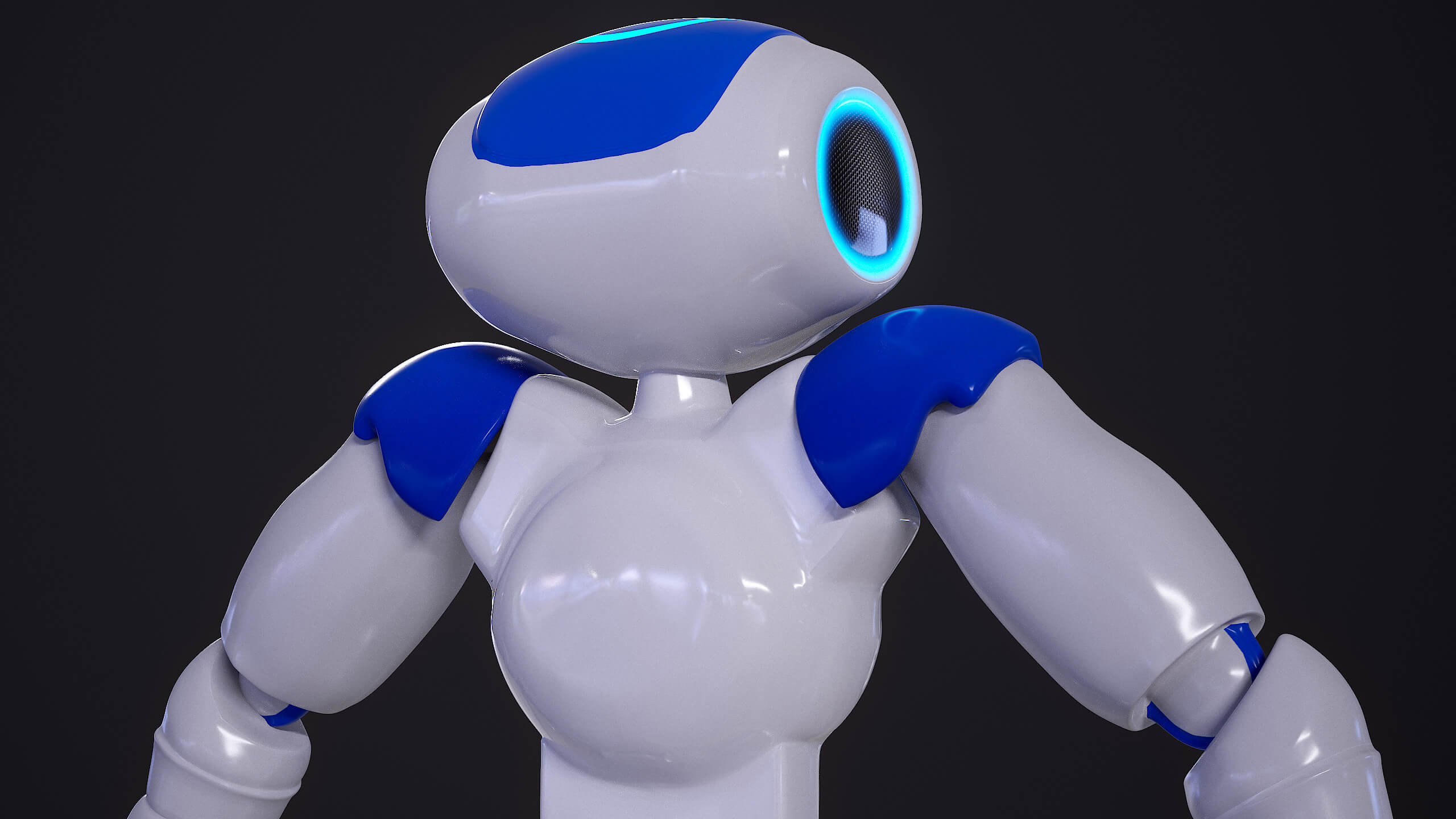 Toy Robot Rigged PBR - 3D Model by Locus Models