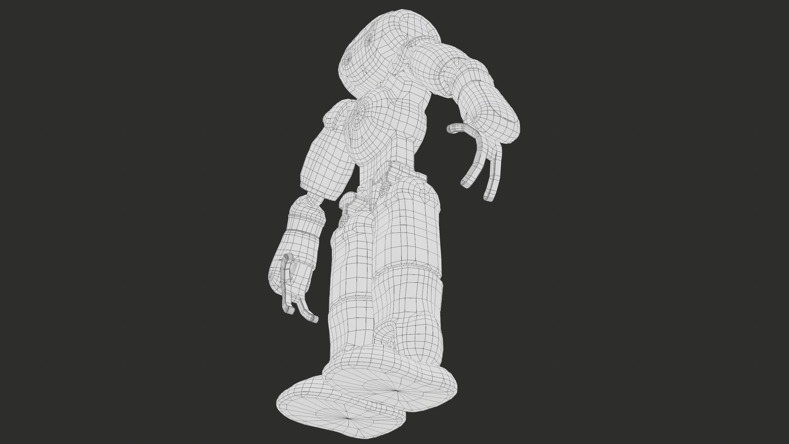 Toy Robot Rigged PBR - 3D Model by Locus Models