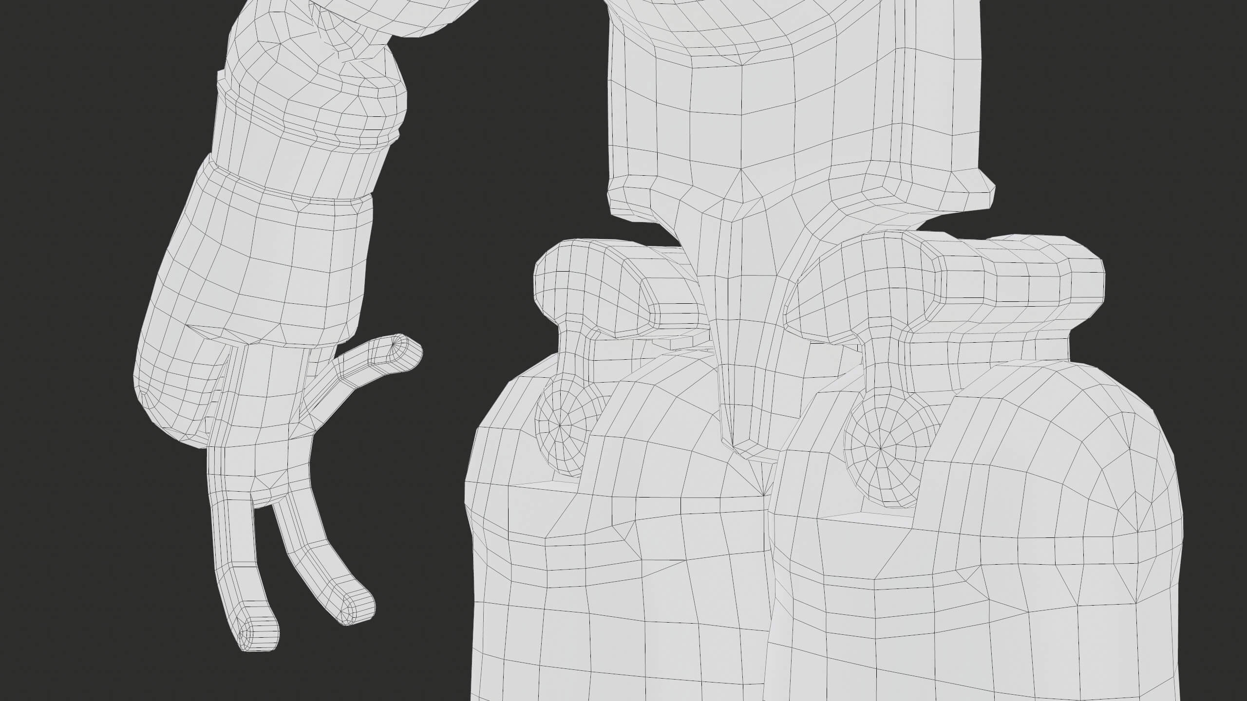 Toy Robot Rigged PBR - 3D Model by Locus Models