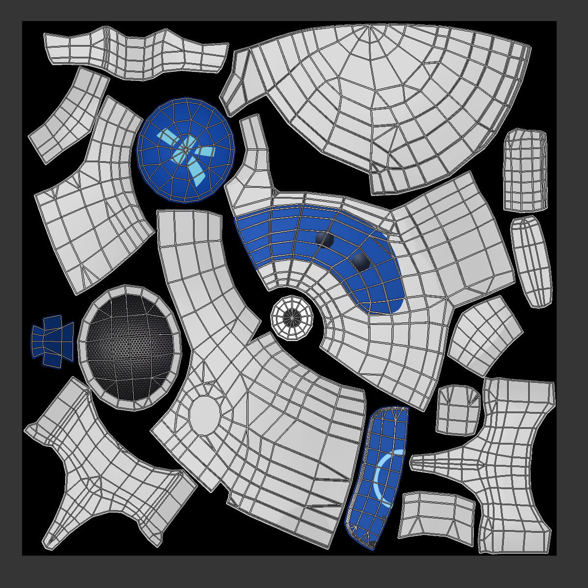 Toy Robot Rigged PBR - 3D Model by Locus Models