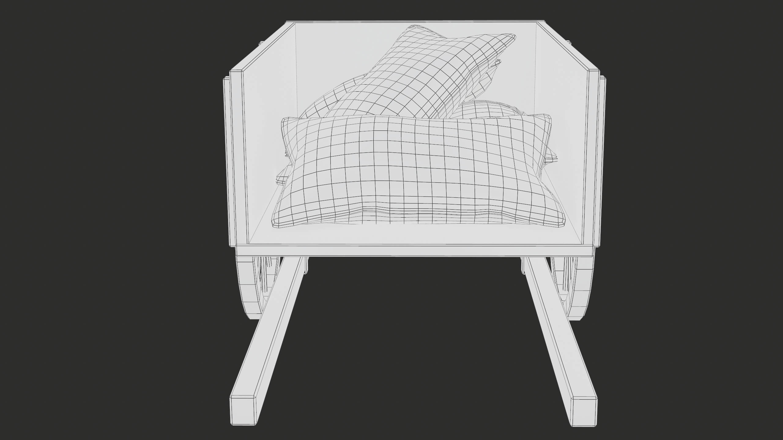 Wooden Cart Medieval Game Ready PBR - 3D Model by Locus Models