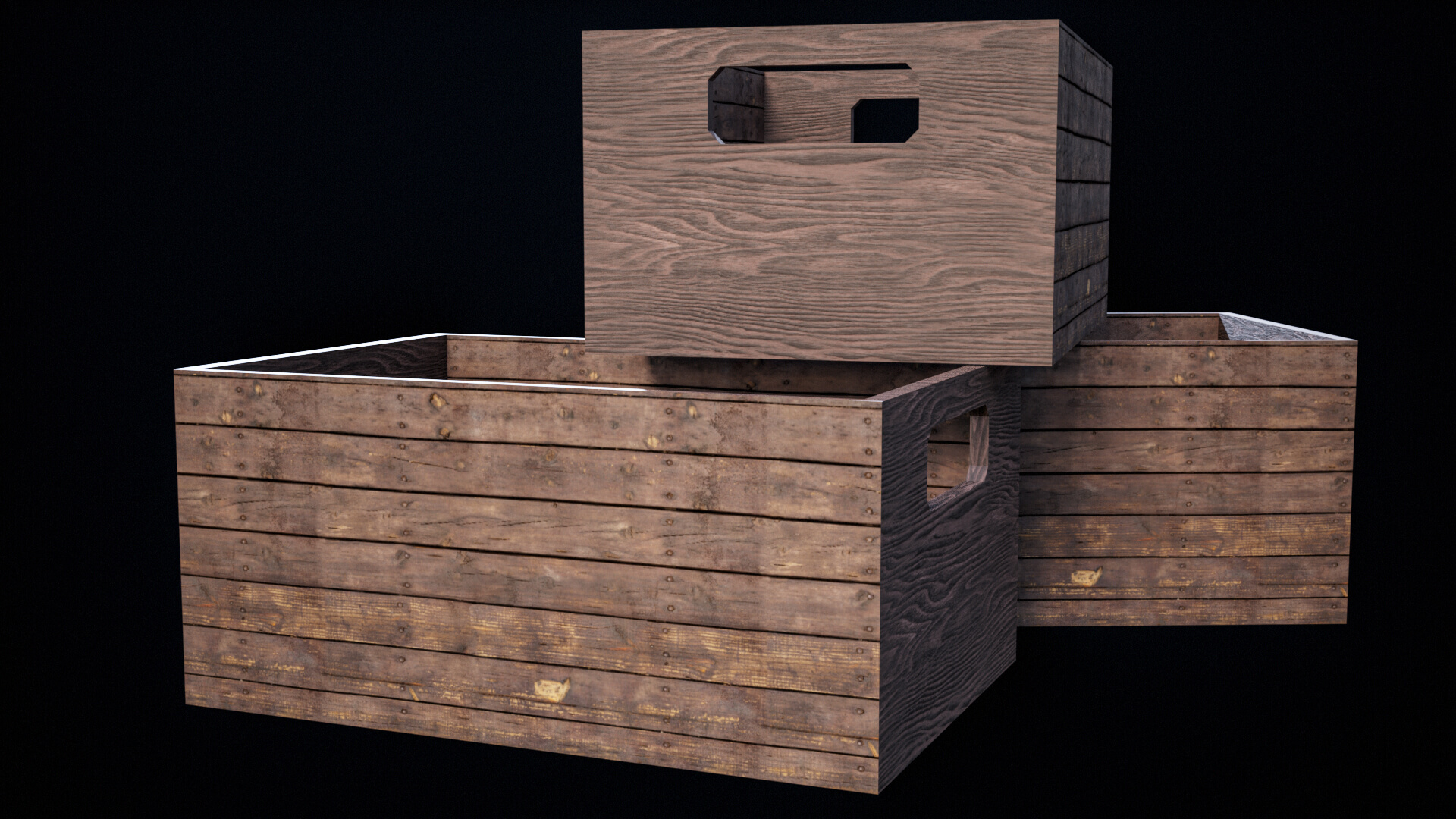 X8 Medieval Wooden Assets Props Package PBR by Locus Models