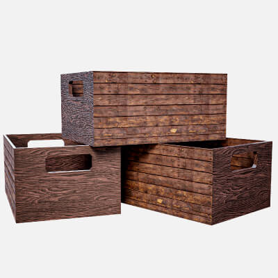 Wooden Food Box Old Game Ready PBR - 3D Model by Locus Models