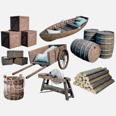 3D Models | Medieval | Props | RenderHub