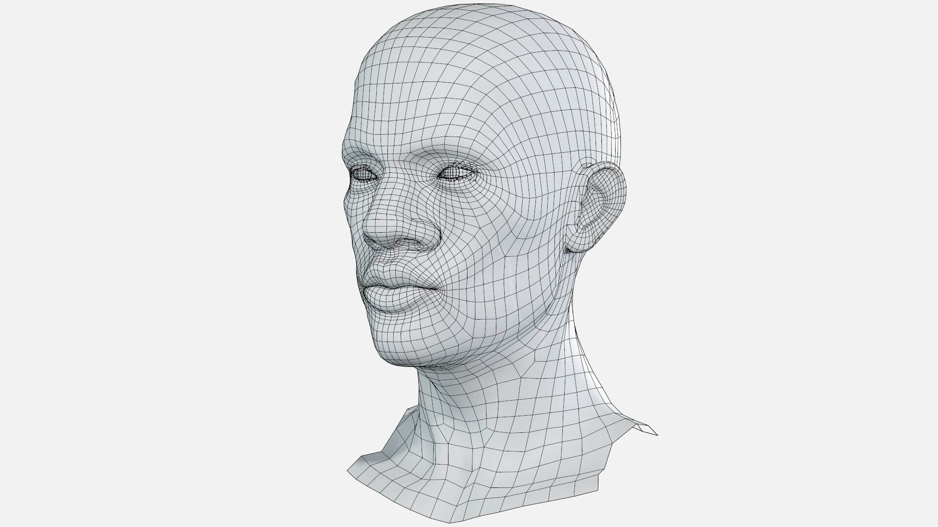 Kevin Realistic Male Head - 3D Model by Loki31