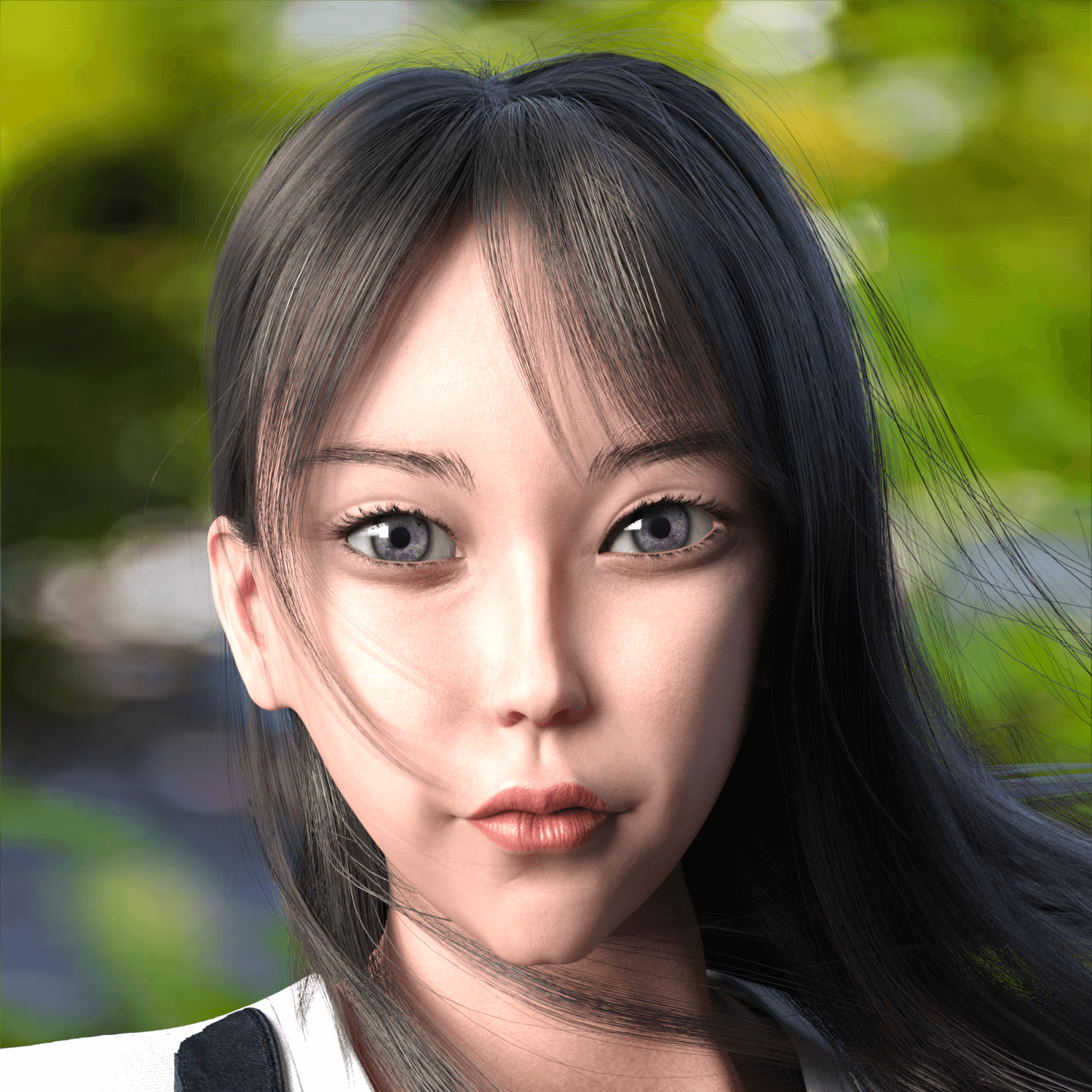 Adelia 3D Render, Digital Art by Lolipop29