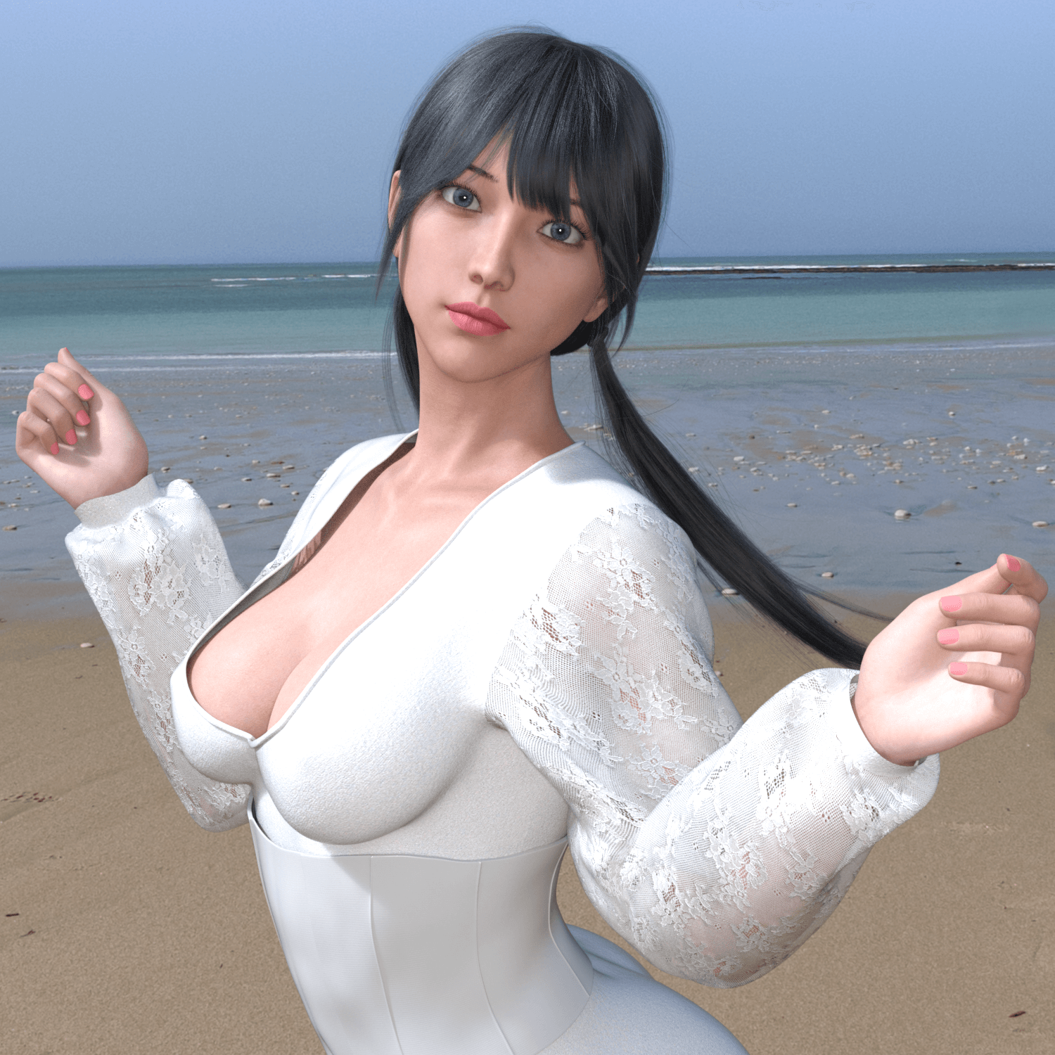 Diana 3D Render, Digital Art by Lolipop29