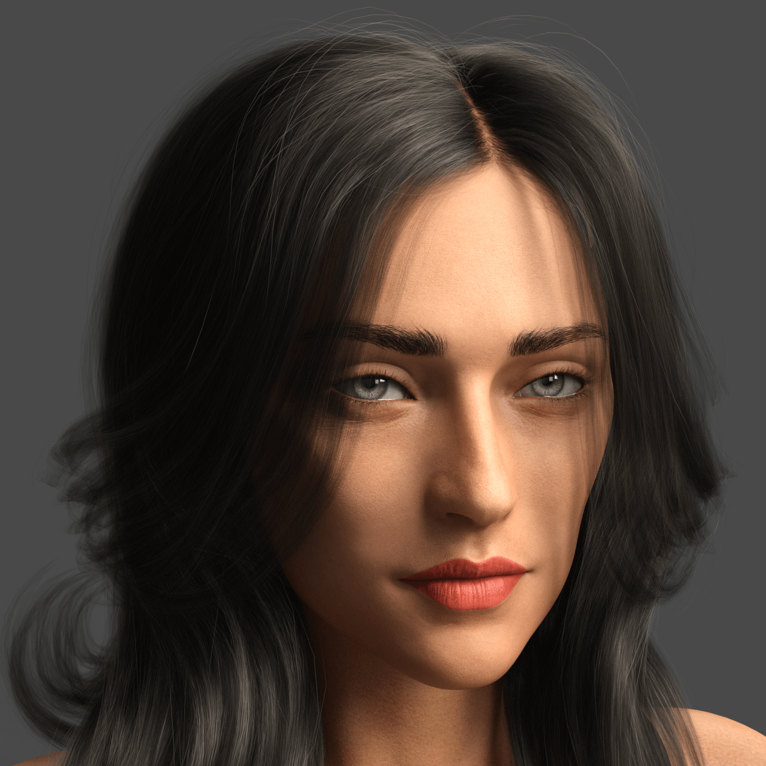 Elly 3D Render, Digital Art by Lolipop29