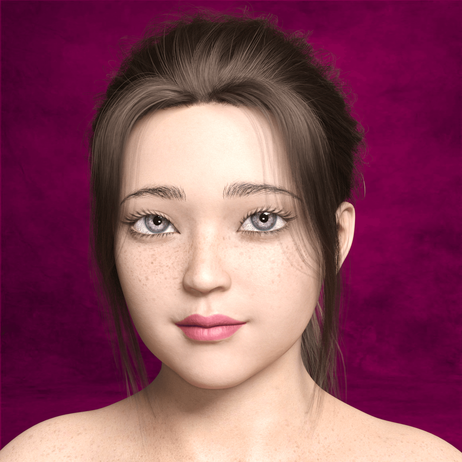 Lilly 3D Render, Digital Art by Lolipop29