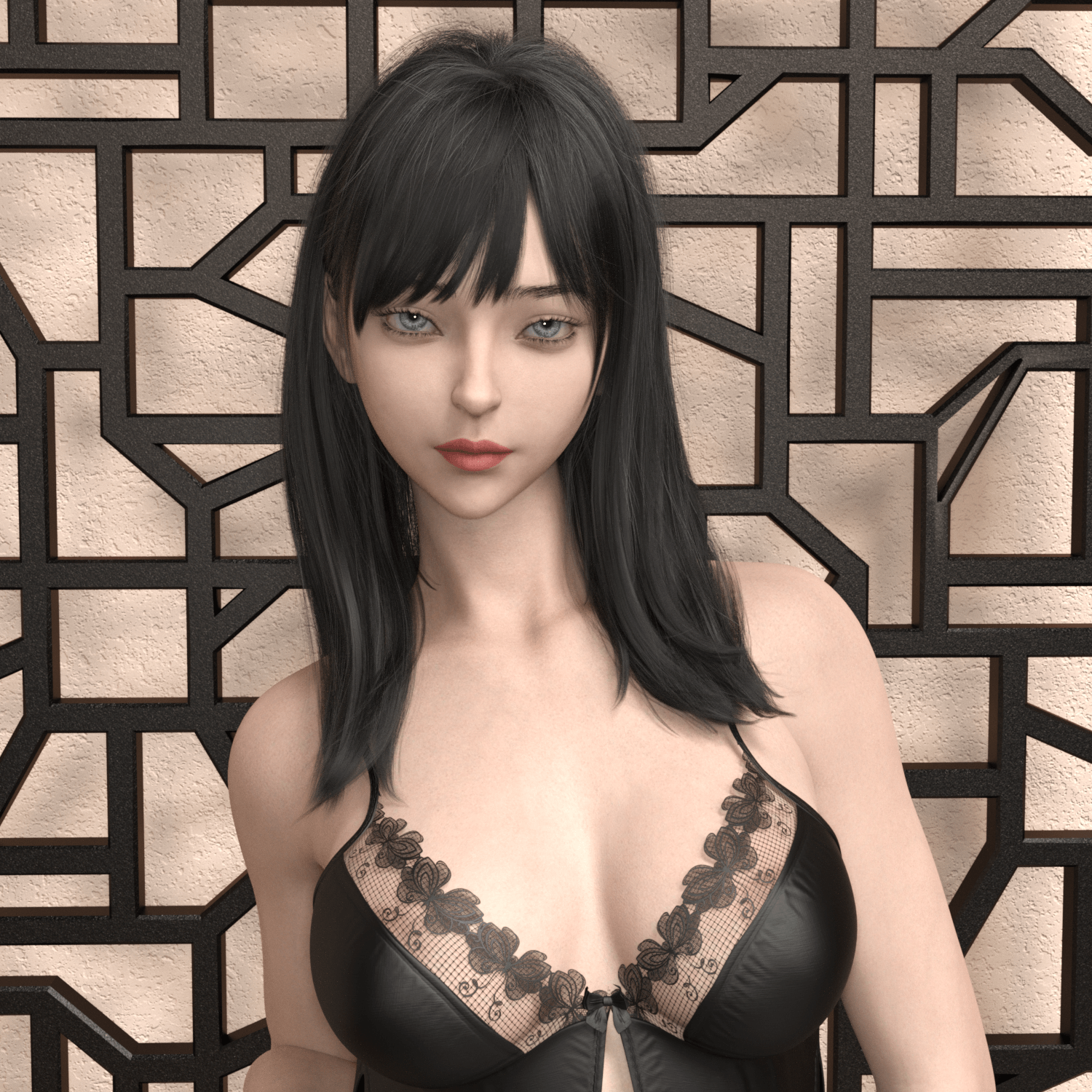 Mayden 3D Render, Digital Art by Lolipop29