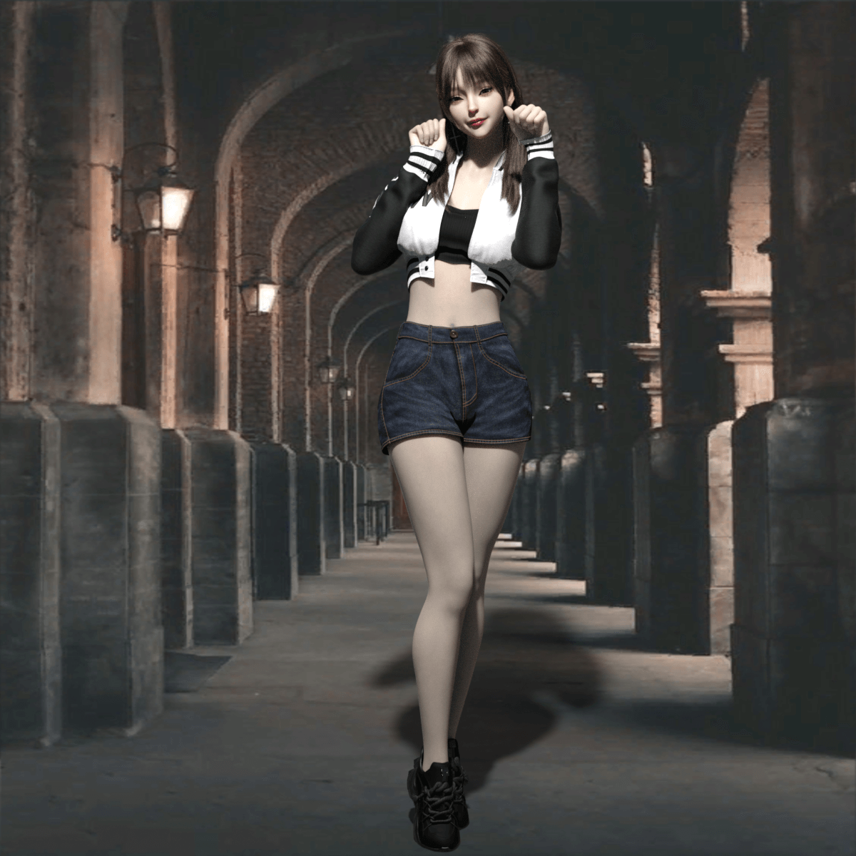 Mayden 3D Render, Digital Art by Lolipop29