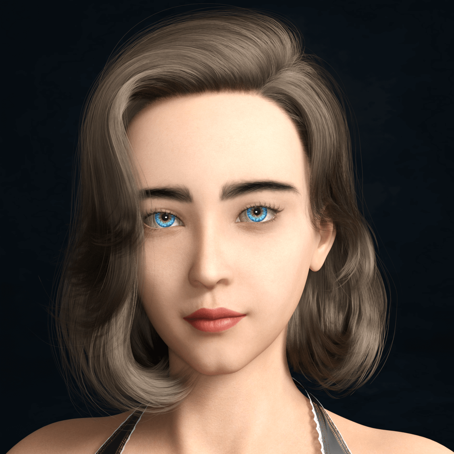 Mayleen 3D Render, Digital Art by Lolipop29