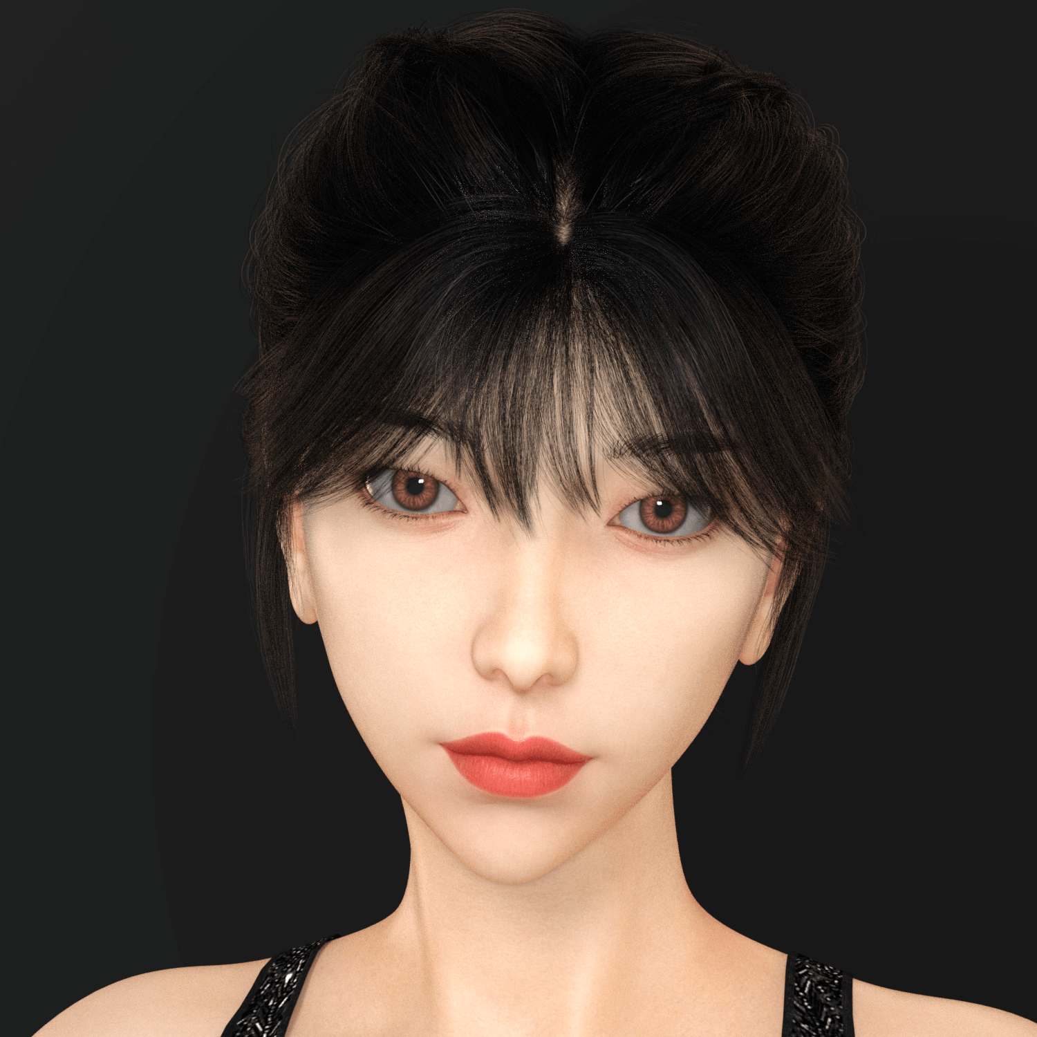 Minji 3D Render, Digital Art by Lolipop29